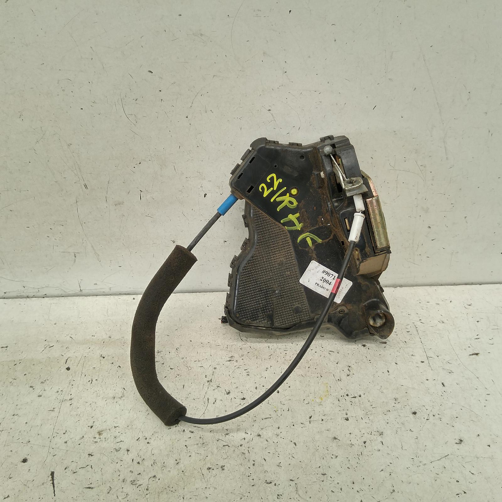 #202414, Used door/boot/gate lock for 2004 prado| right front door lock ...