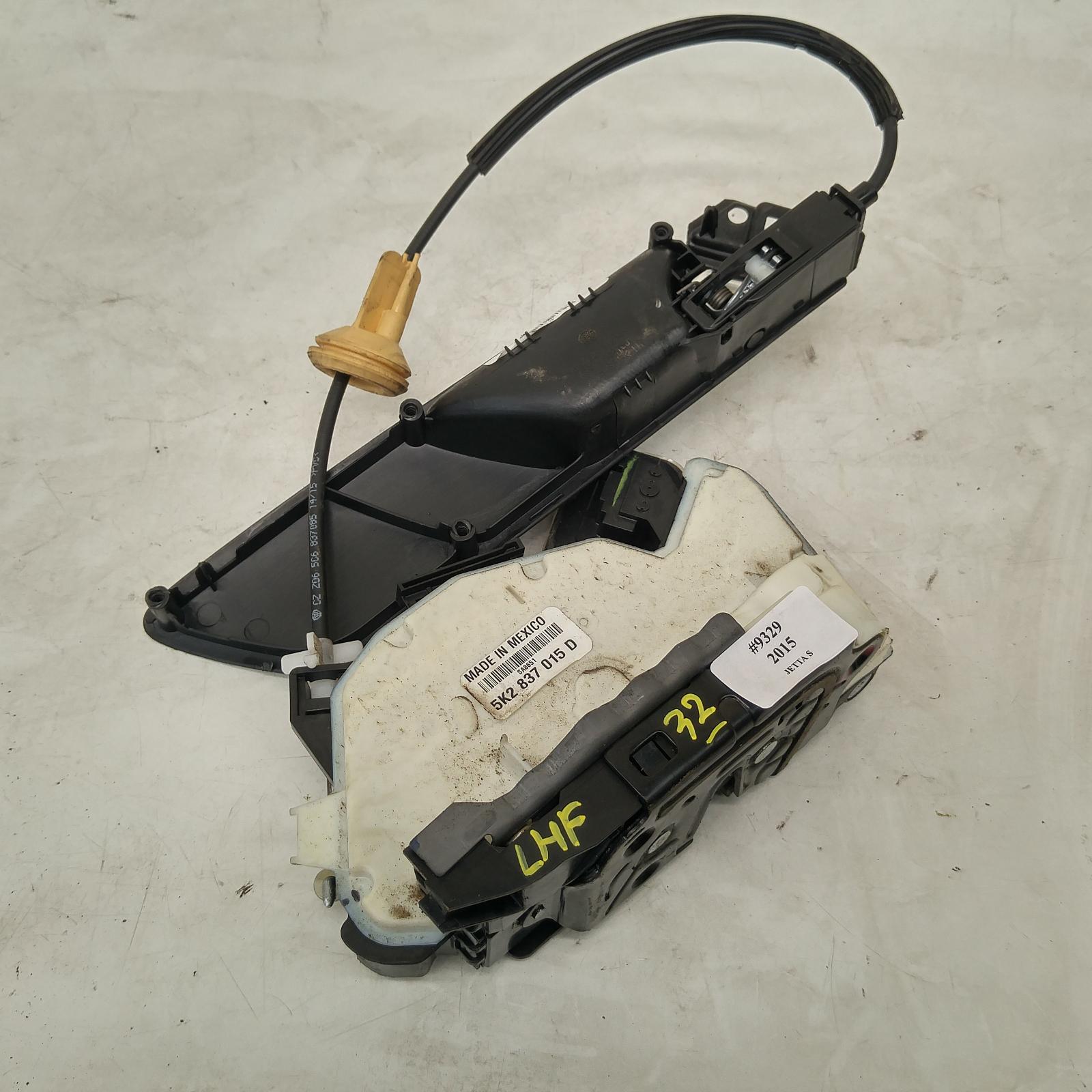 #206844, Used door/boot/gate lock for 2015 jetta| left front door lock ...