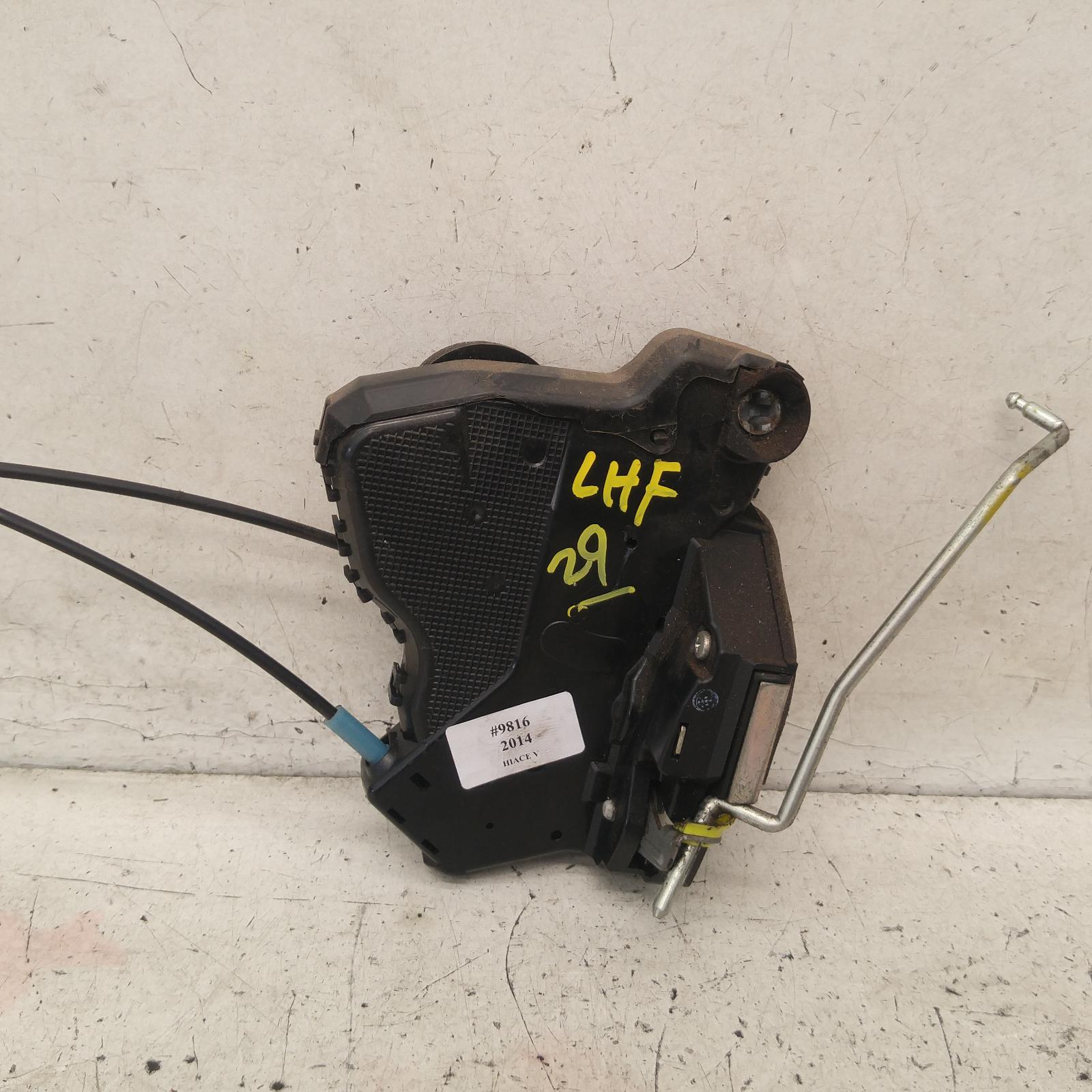 #219231, Used door/boot/gate lock for 2014 hiace| left front door lock ...