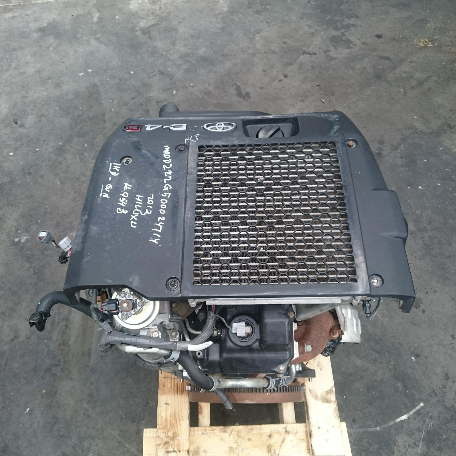 #219491, Used engine for 2013 hilux| diesel, 3.0, 1kd-ftv, turbo ...