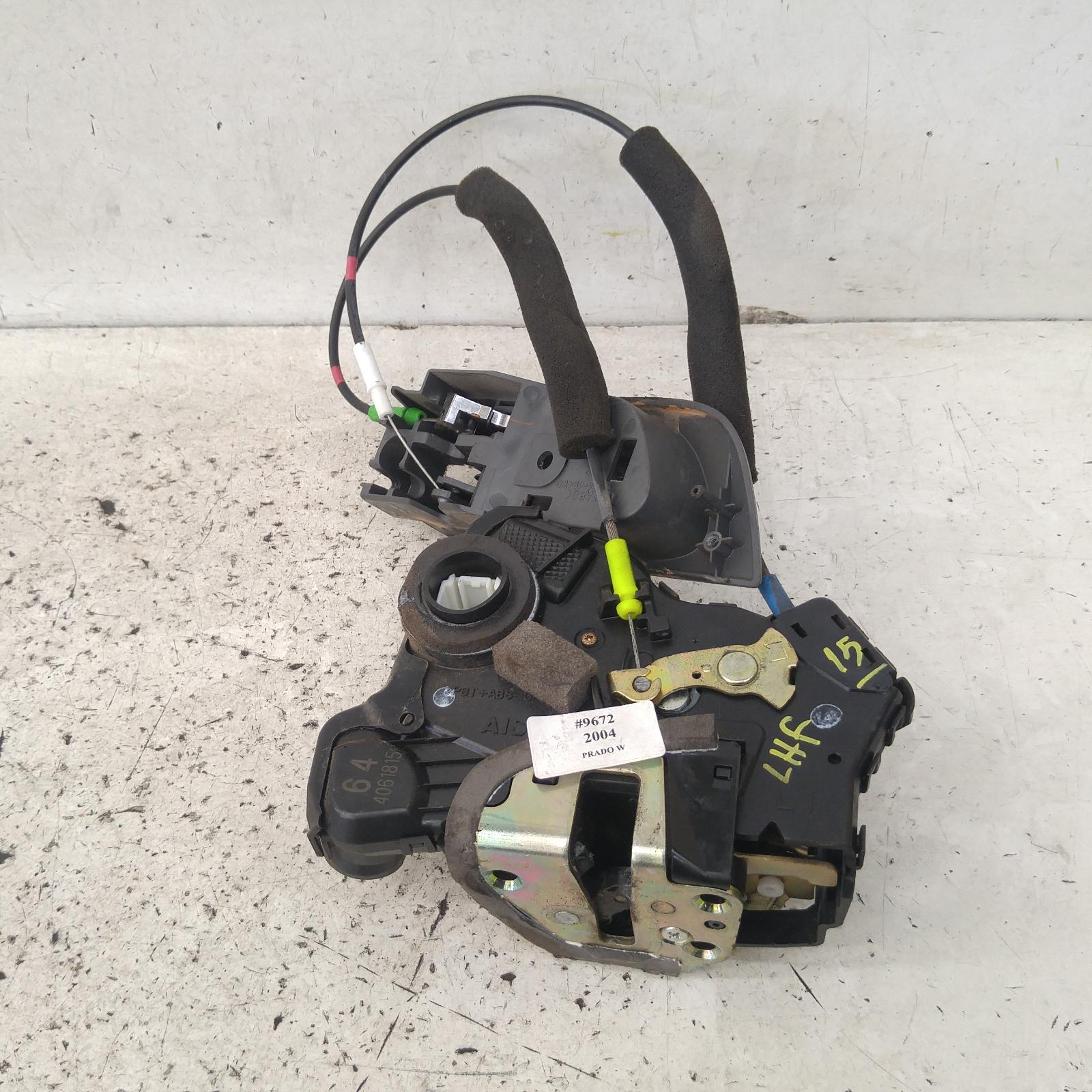 #219468, Used door/boot/gate lock for 2004 prado| left front door lock ...