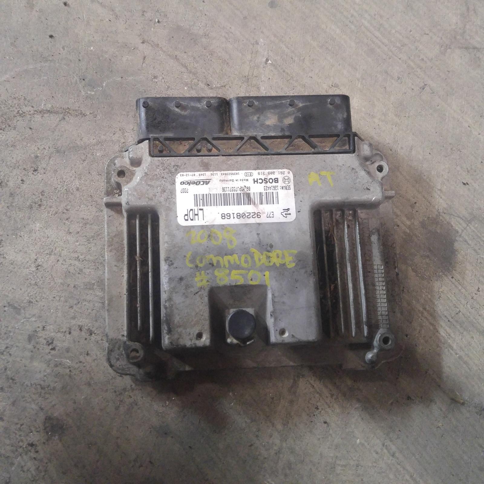 #197921, Used ecu for 2008 commodore| engine ecu, 3.6 v6, ecu only, ve ...
