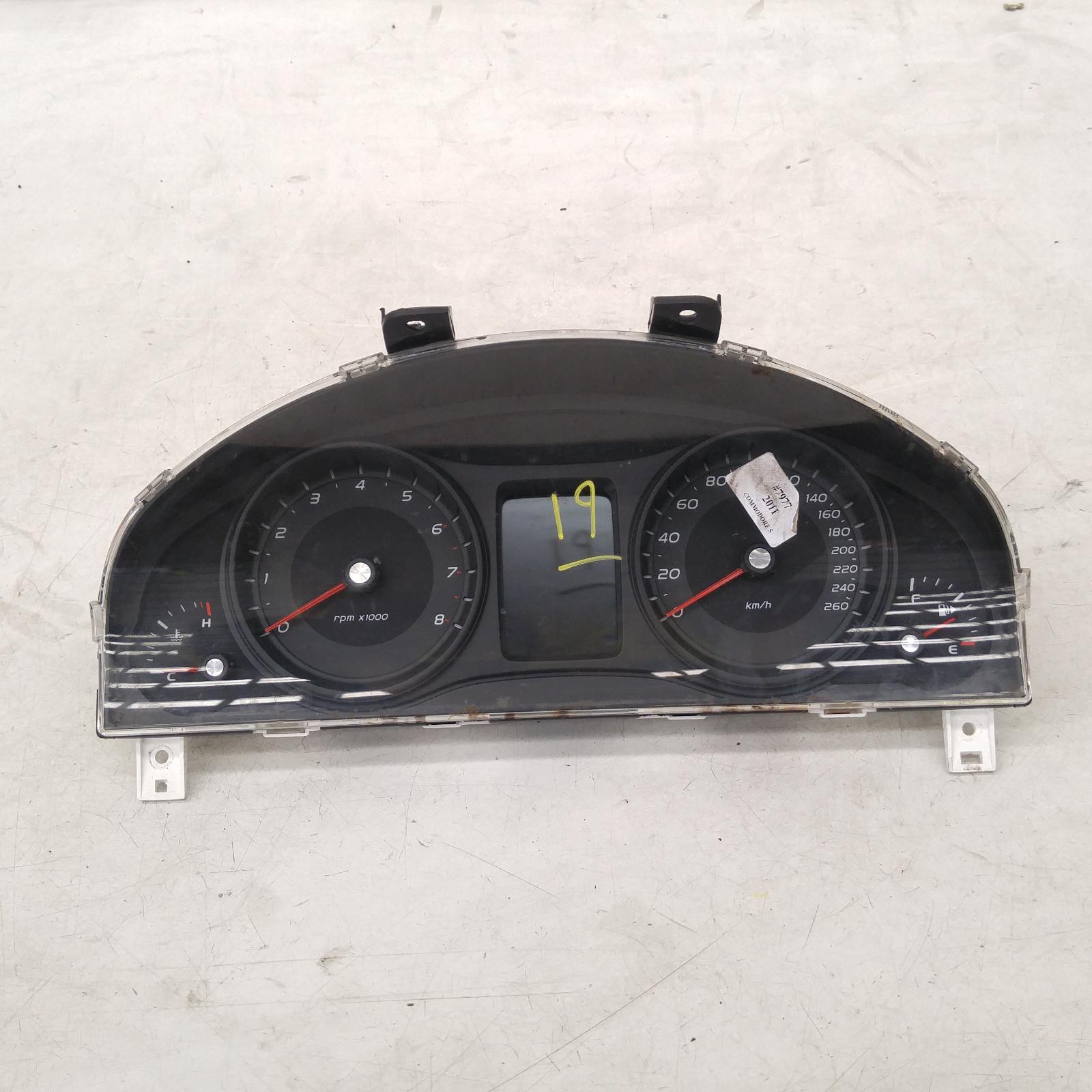 #231075, Used instrument cluster for 2011 commodore| instrument cluster ...