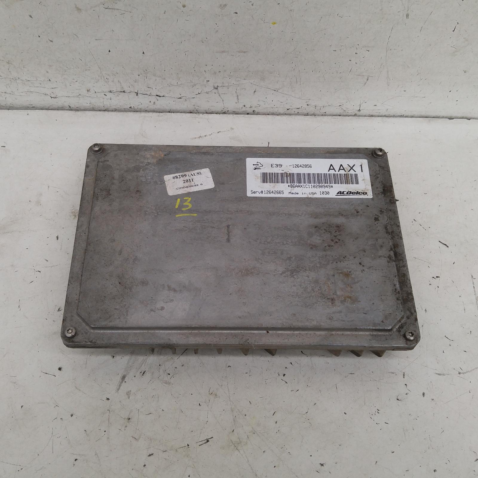 #234779, Used ecu for 2011 commodore| engine ecu, 3.0 v6, ecu only, ve ...