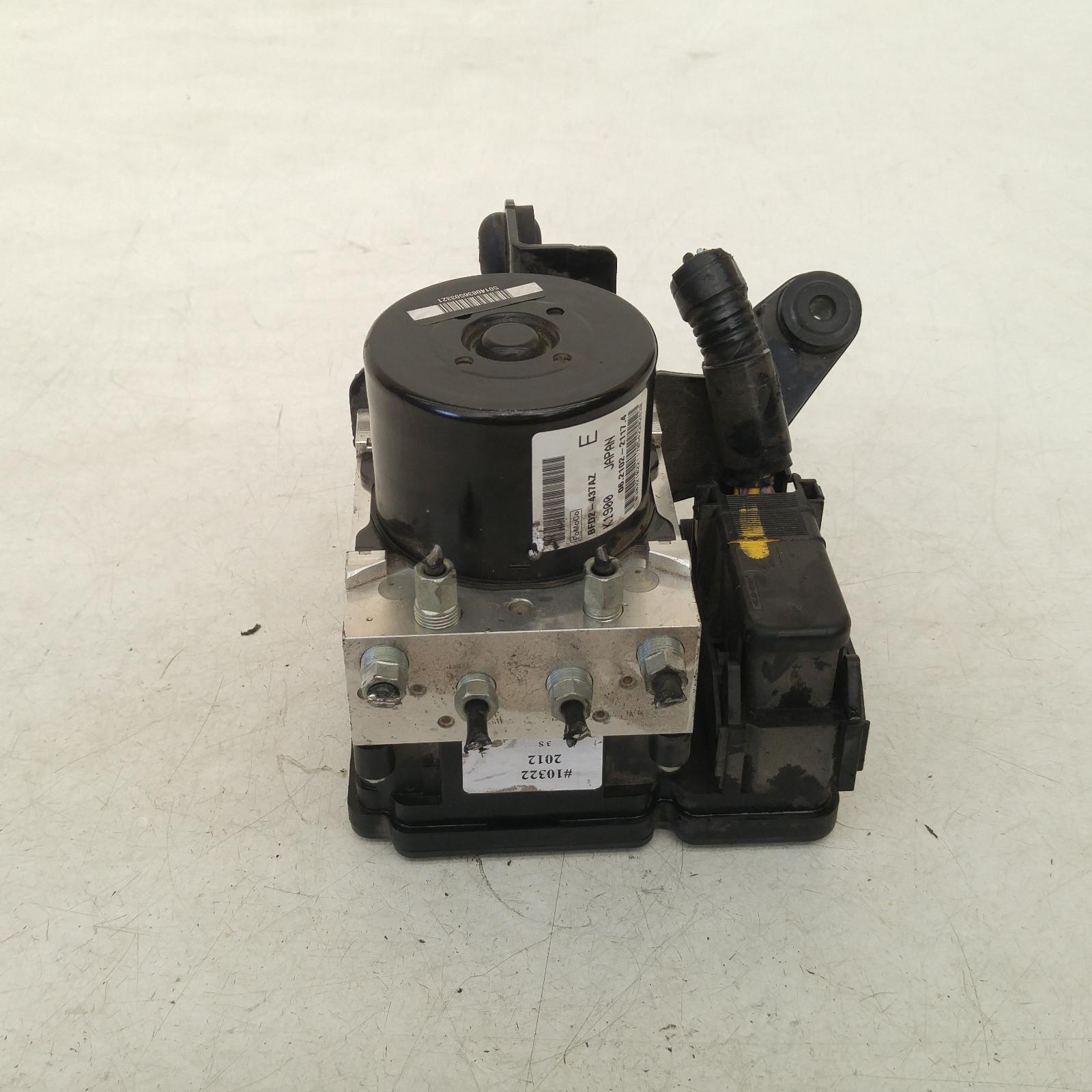 #236778, Used abs pump/modulator for 2012 3| bl, w/ dsc, p/n bfd2437az ...