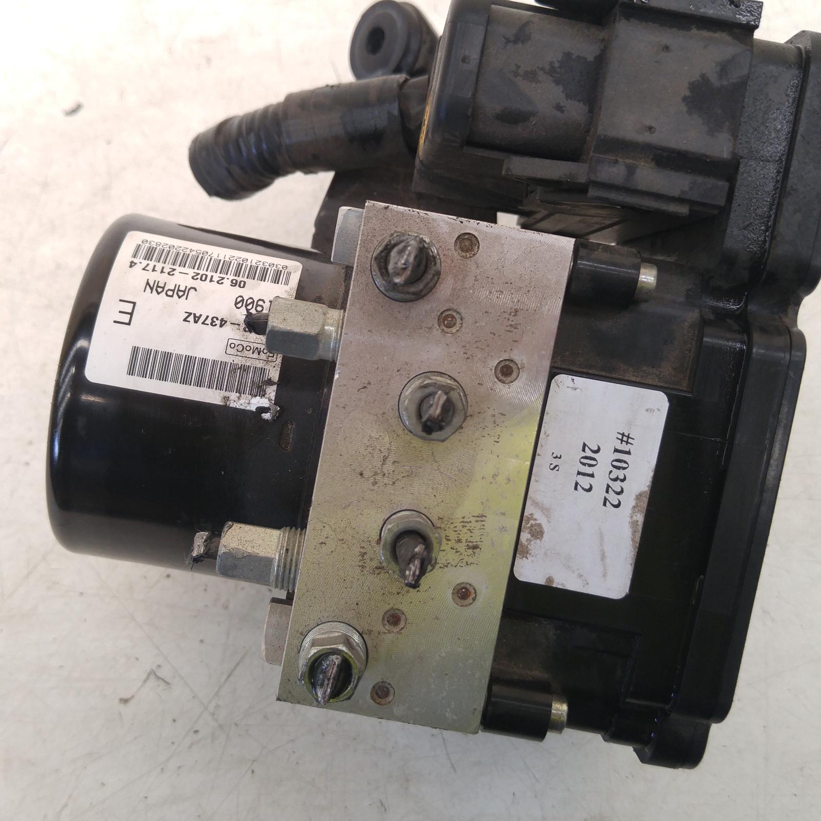 #236778, Used abs pump/modulator for 2012 3| bl, w/ dsc, p/n bfd2437az ...