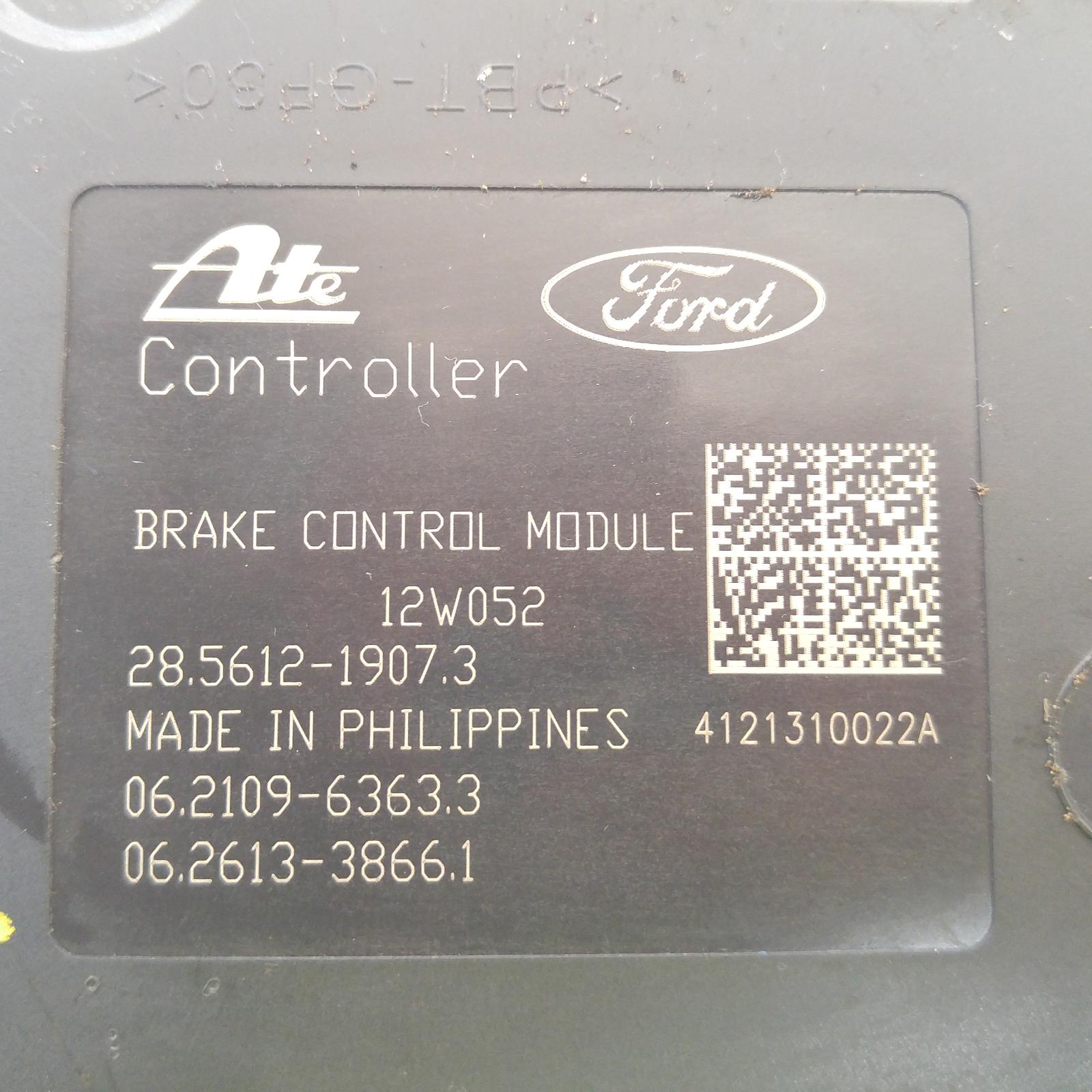 #236778, Used abs pump/modulator for 2012 3| bl, w/ dsc, p/n bfd2437az ...