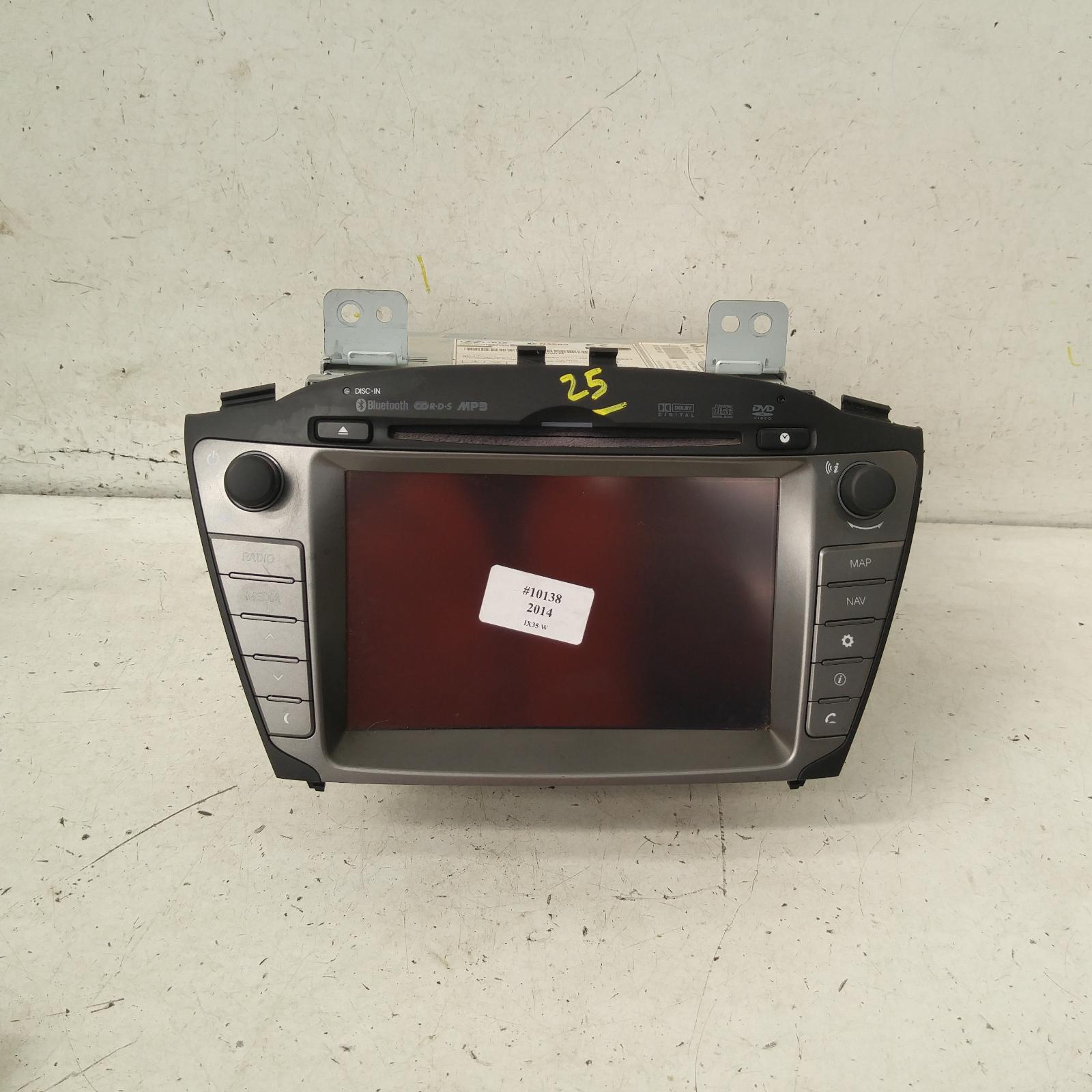 #237437, Used stereo/head unit for 2014 ix35| display/head unit, 7in ...