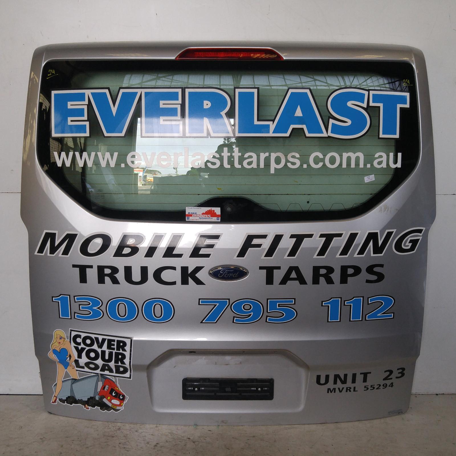 #239892, Used bootlid/tailgate for 2018 Transit Custom| tailgate, low ...