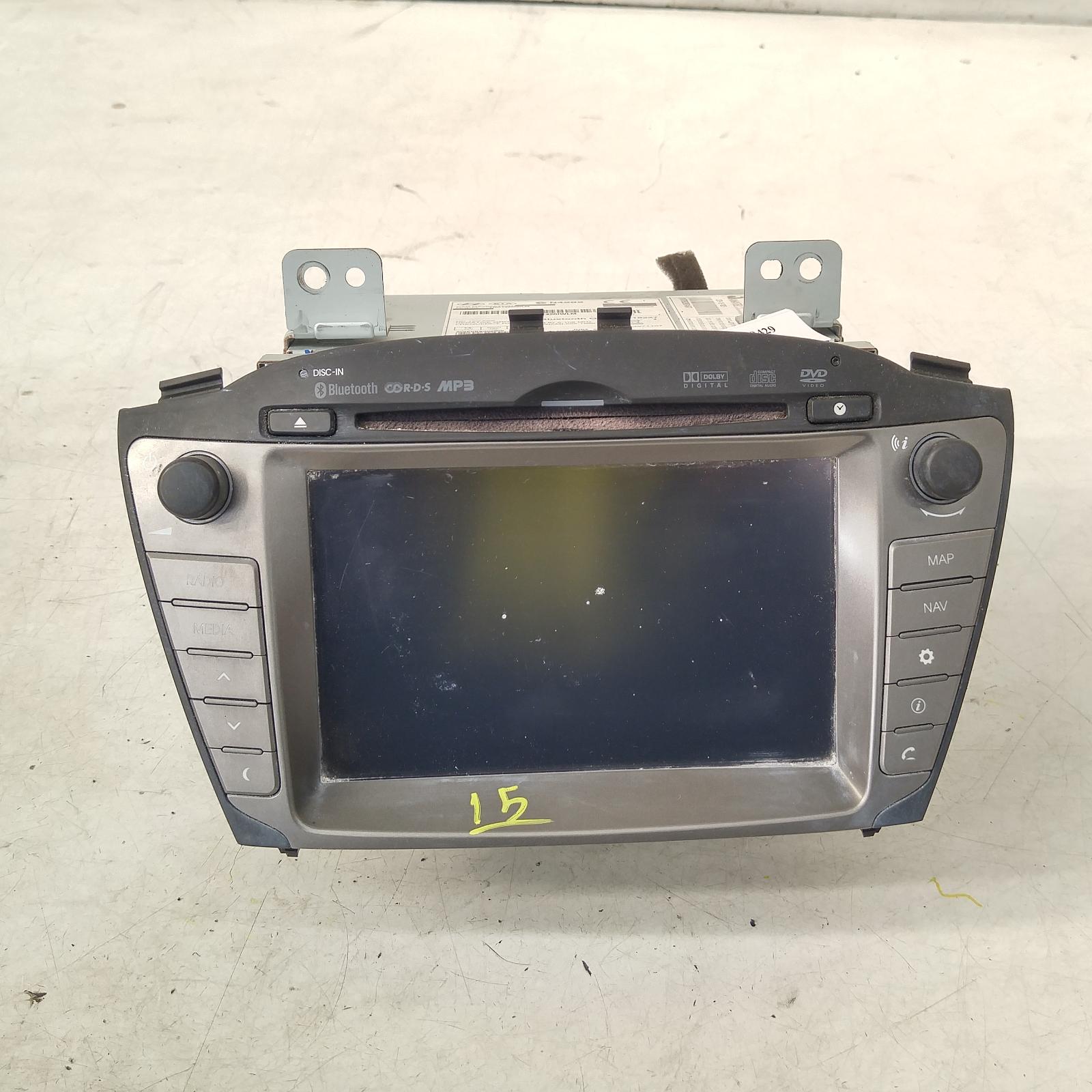 #240963, Used stereo/head unit for 2014 ix35| display/head unit, 6.5in ...