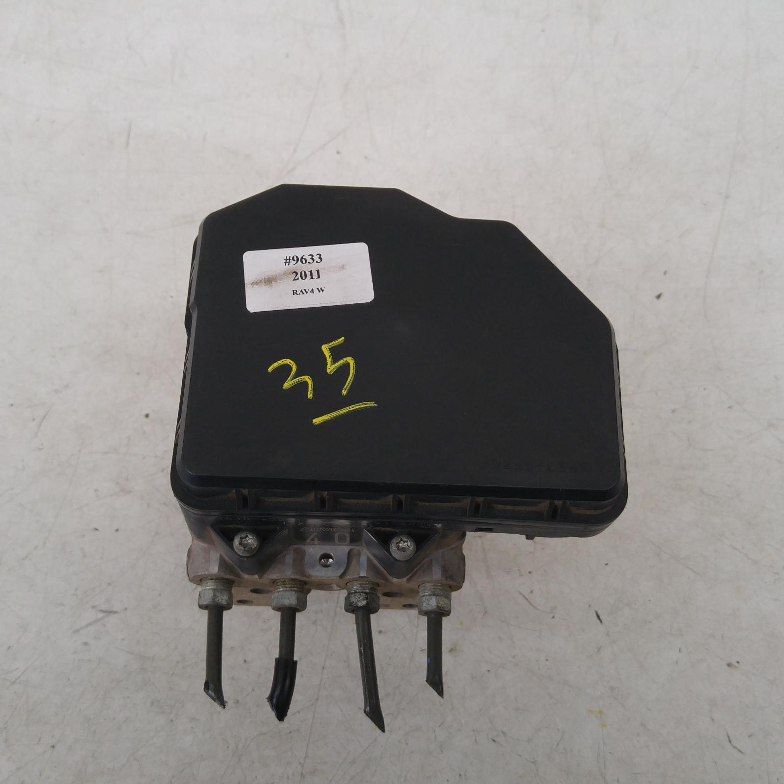 #243114, Used abs pump/modulator for 2011 rav4| aca33, p/n 4454042252 ...