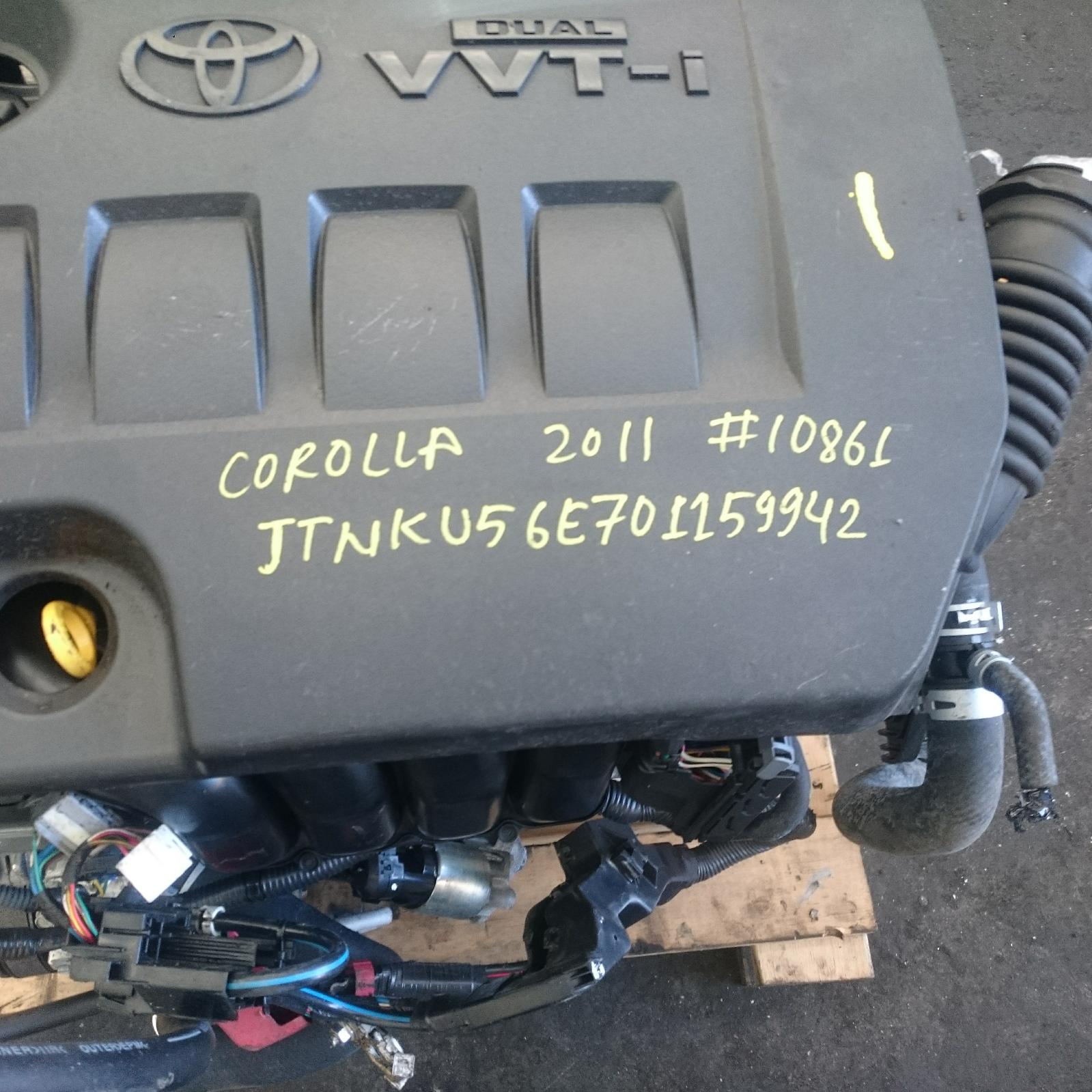 #248414, Used engine for 2011 Corolla| petrol, 1.8, 2zr-fe, zre152/153r ...