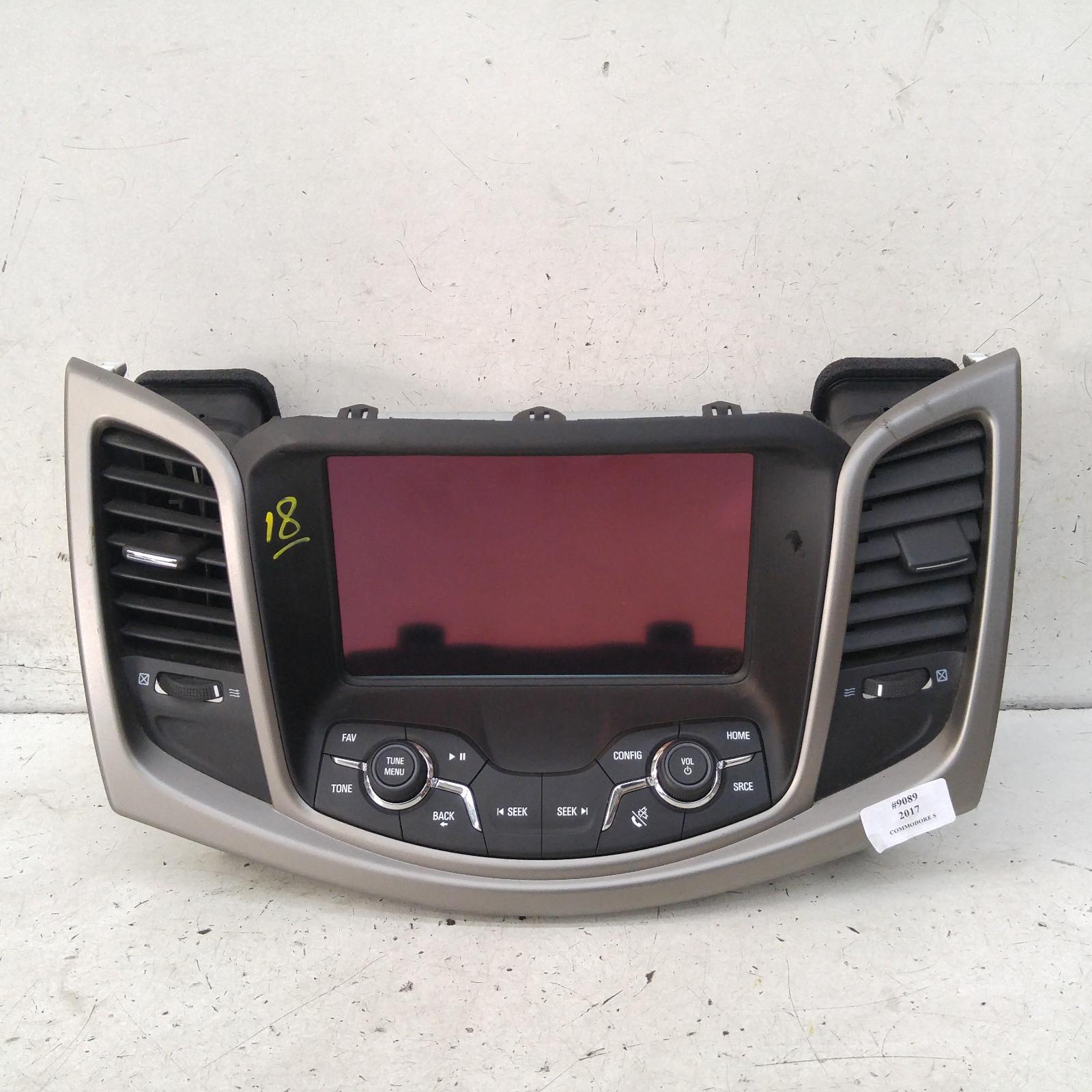 #252782, Used stereo/head unit for 2017 commodore| display screen, 8in ...