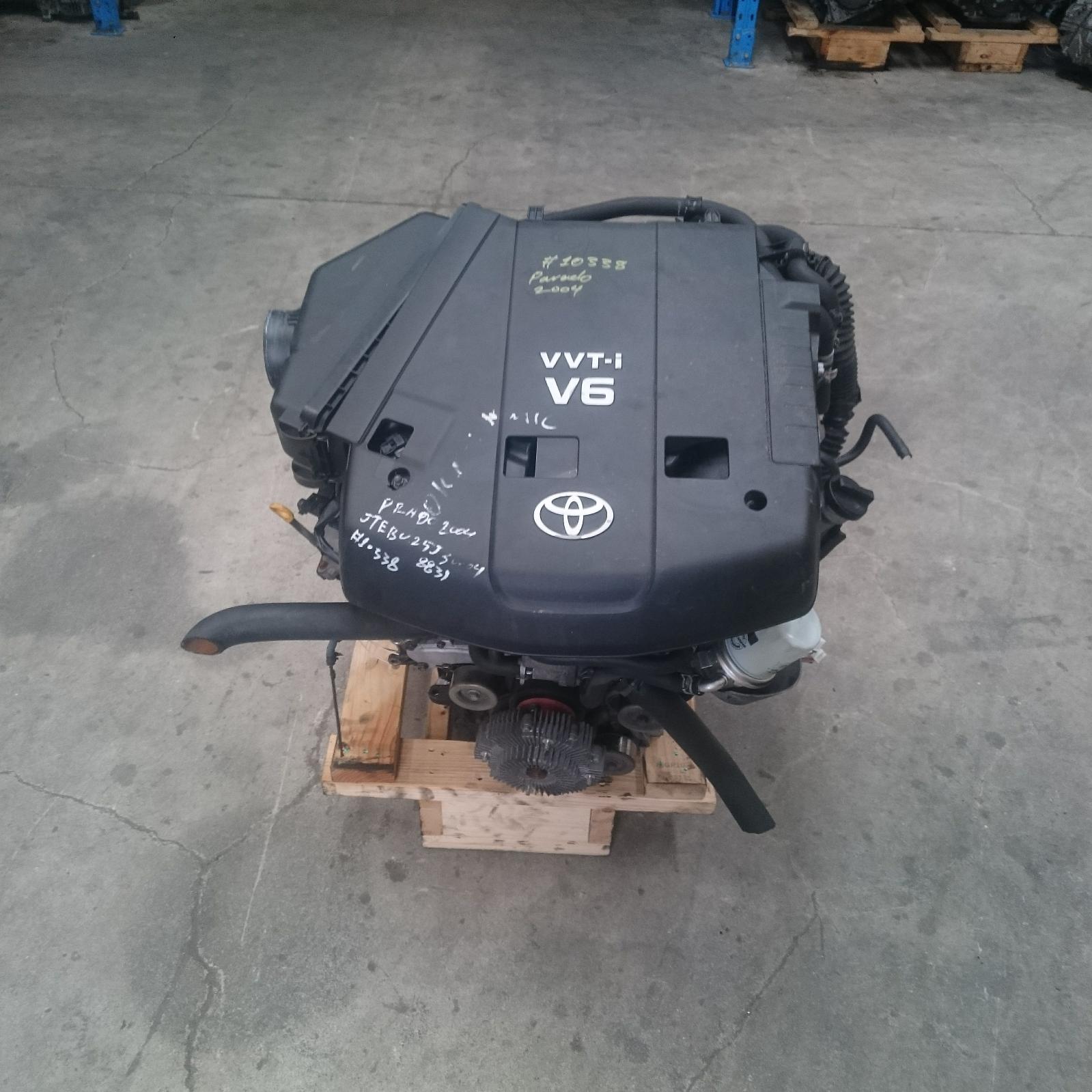 #253344, Used engine for 2004 prado| petrol, 4.0, 1gr-fe, 120 series ...