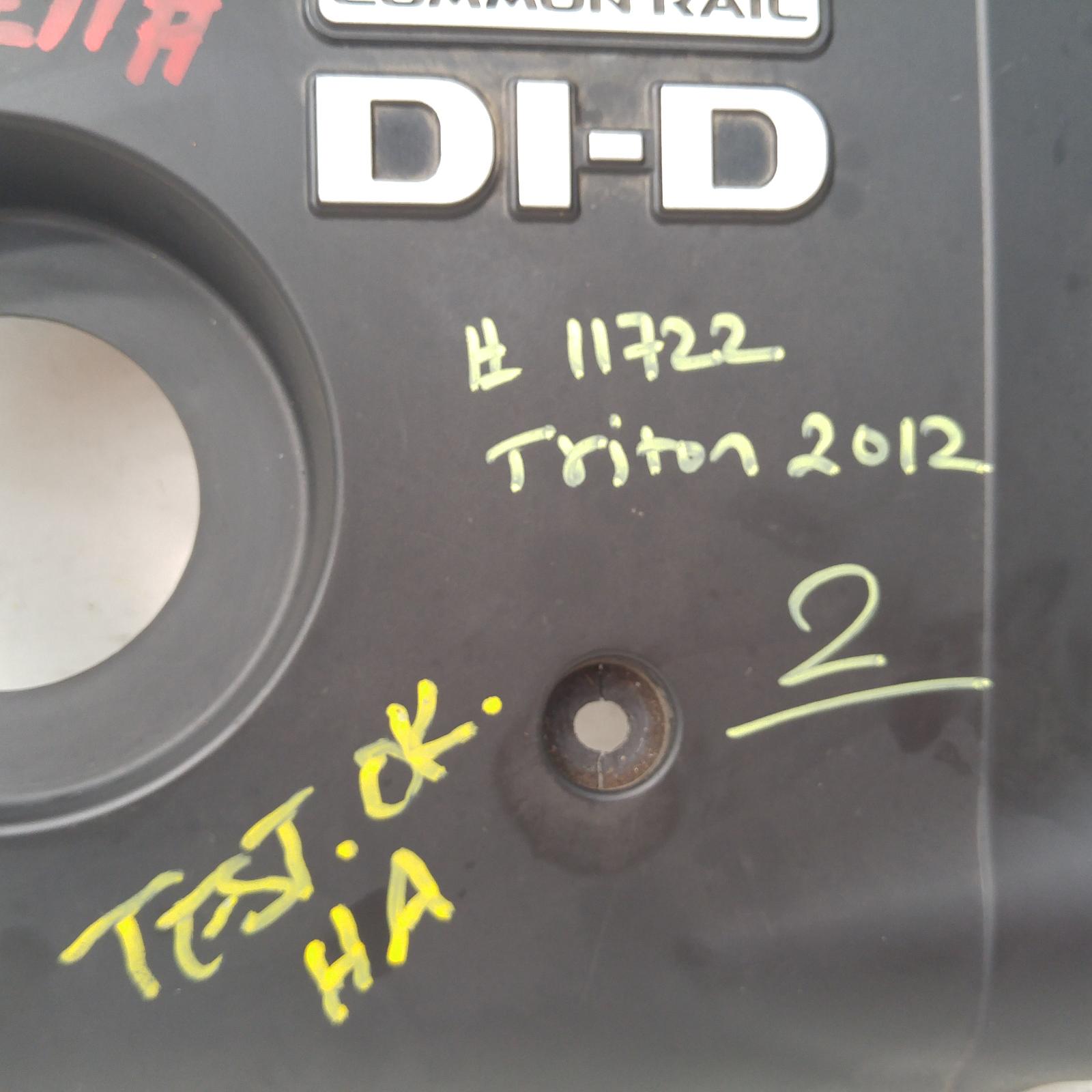 #266963, Used engine cover for 2012 triton| diesel, 2.5, 4d56, mn, 08/ ...