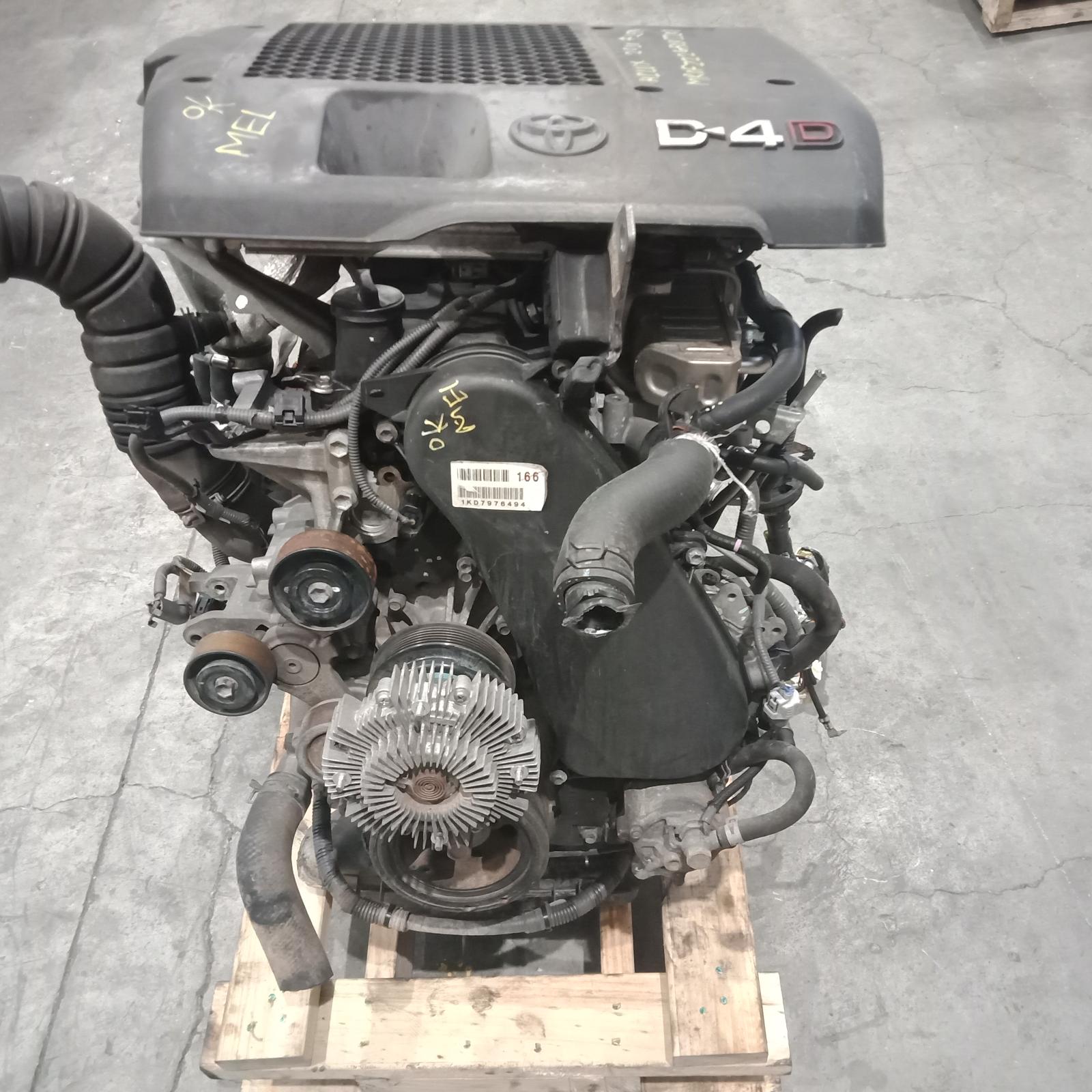 #268993, Used engine for 2010 hilux| diesel, 3.0, 1kd-ftv, turbo ...