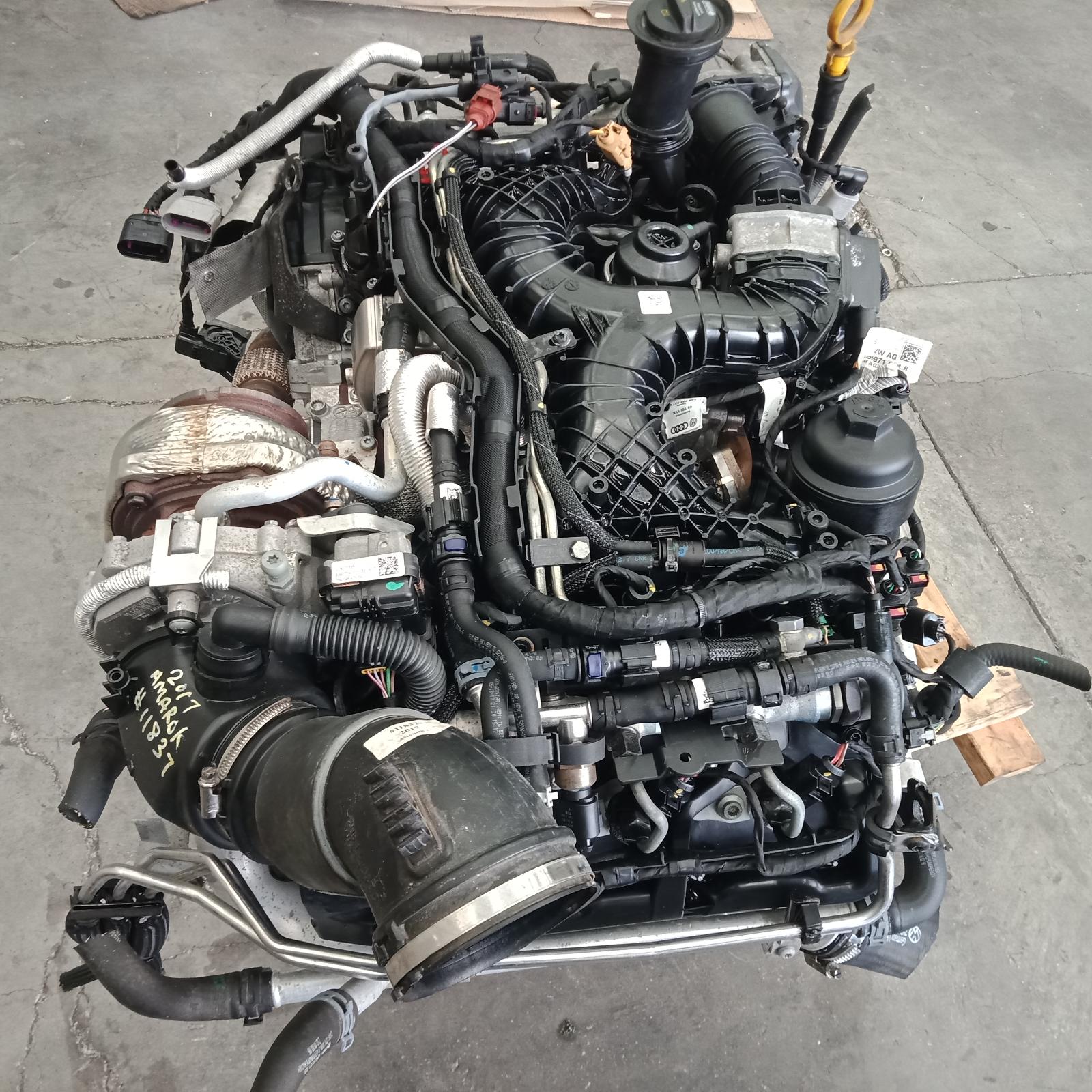 #271988, Used engine for 2017 Amarok| diesel, 3.0, turbo, 2h, ddxc code ...