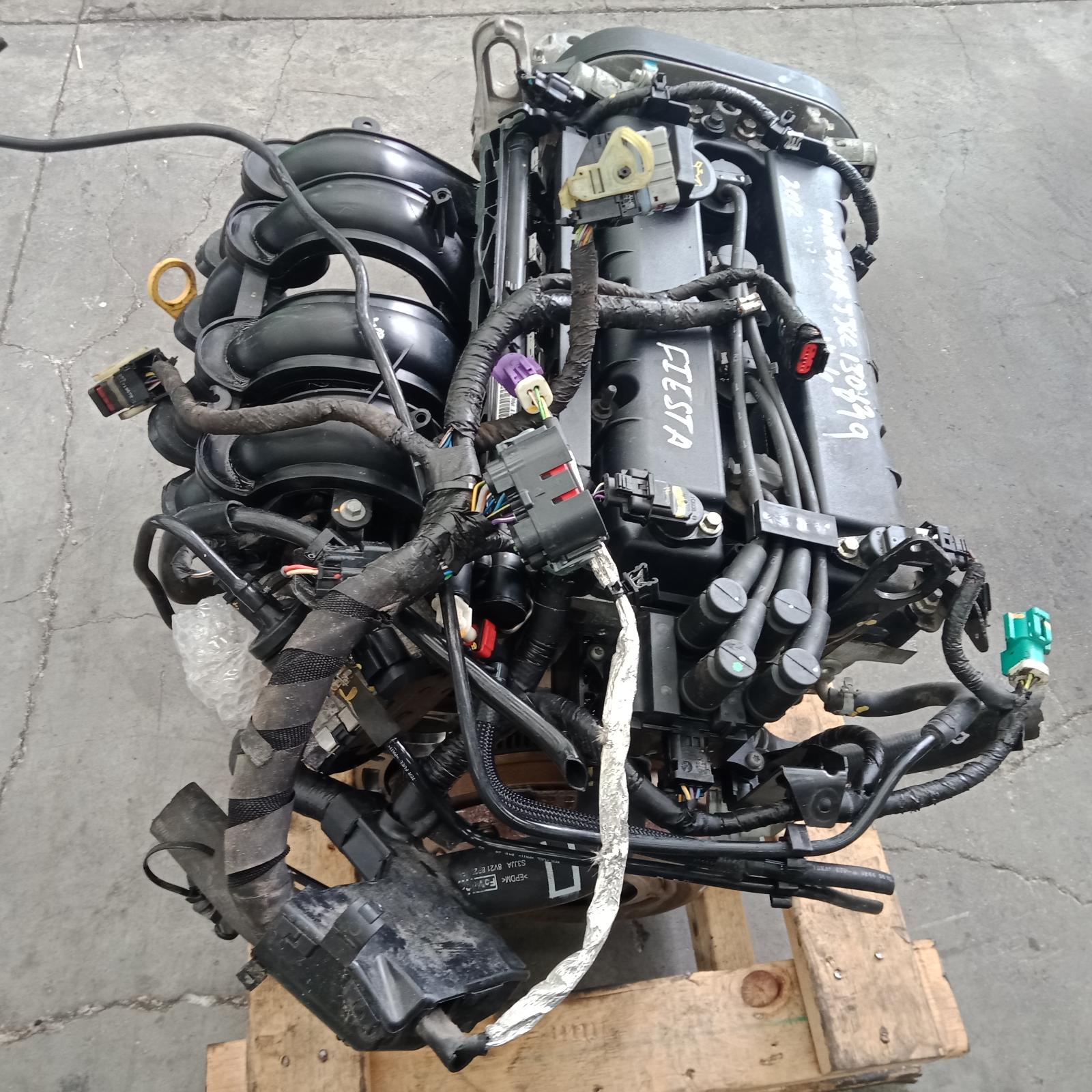 #272410, Used engine for 2012 fiesta| petrol, 1.6, tsj, vin mn ...