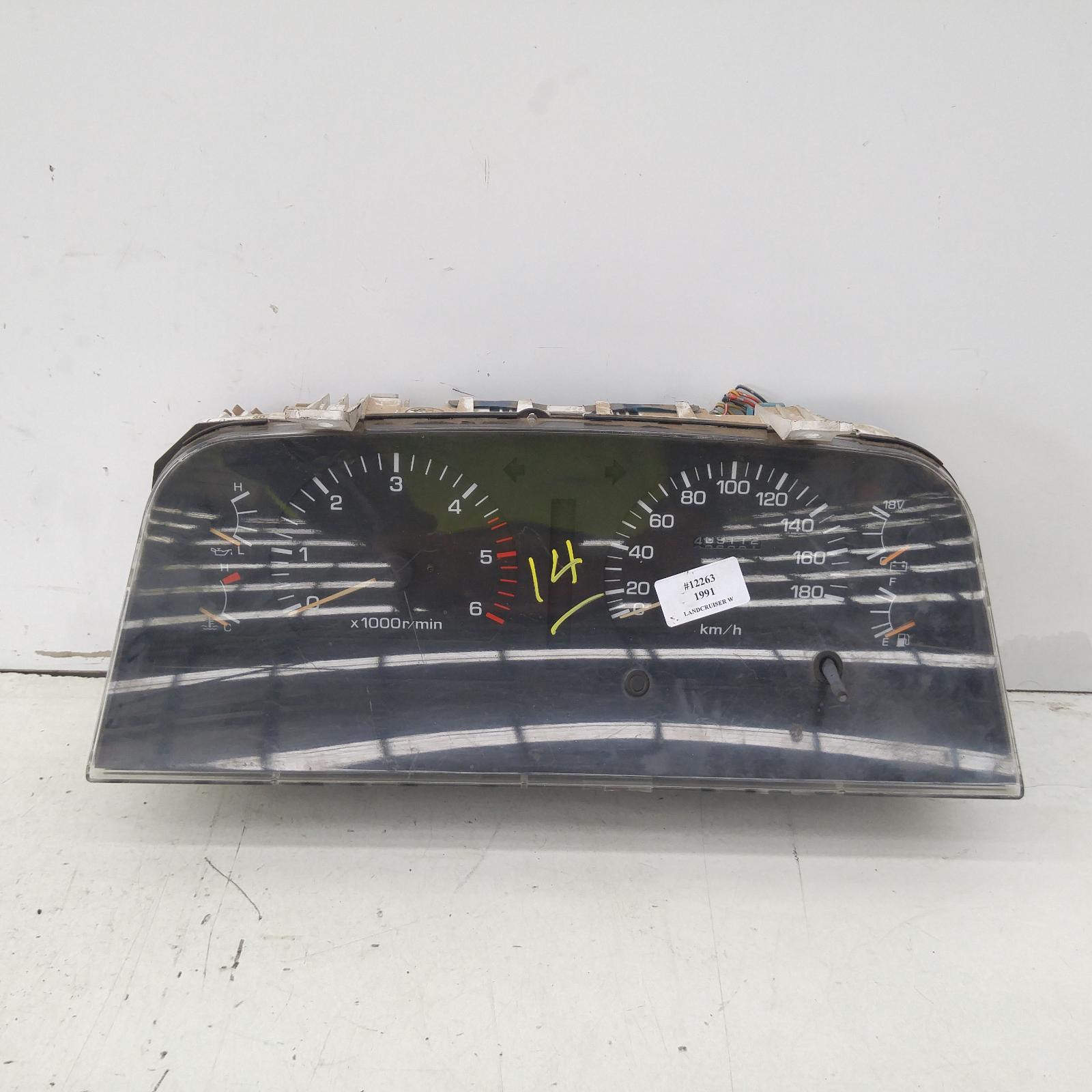 #280350, Used instrument cluster for 1991 landcruiser| 80 series ...