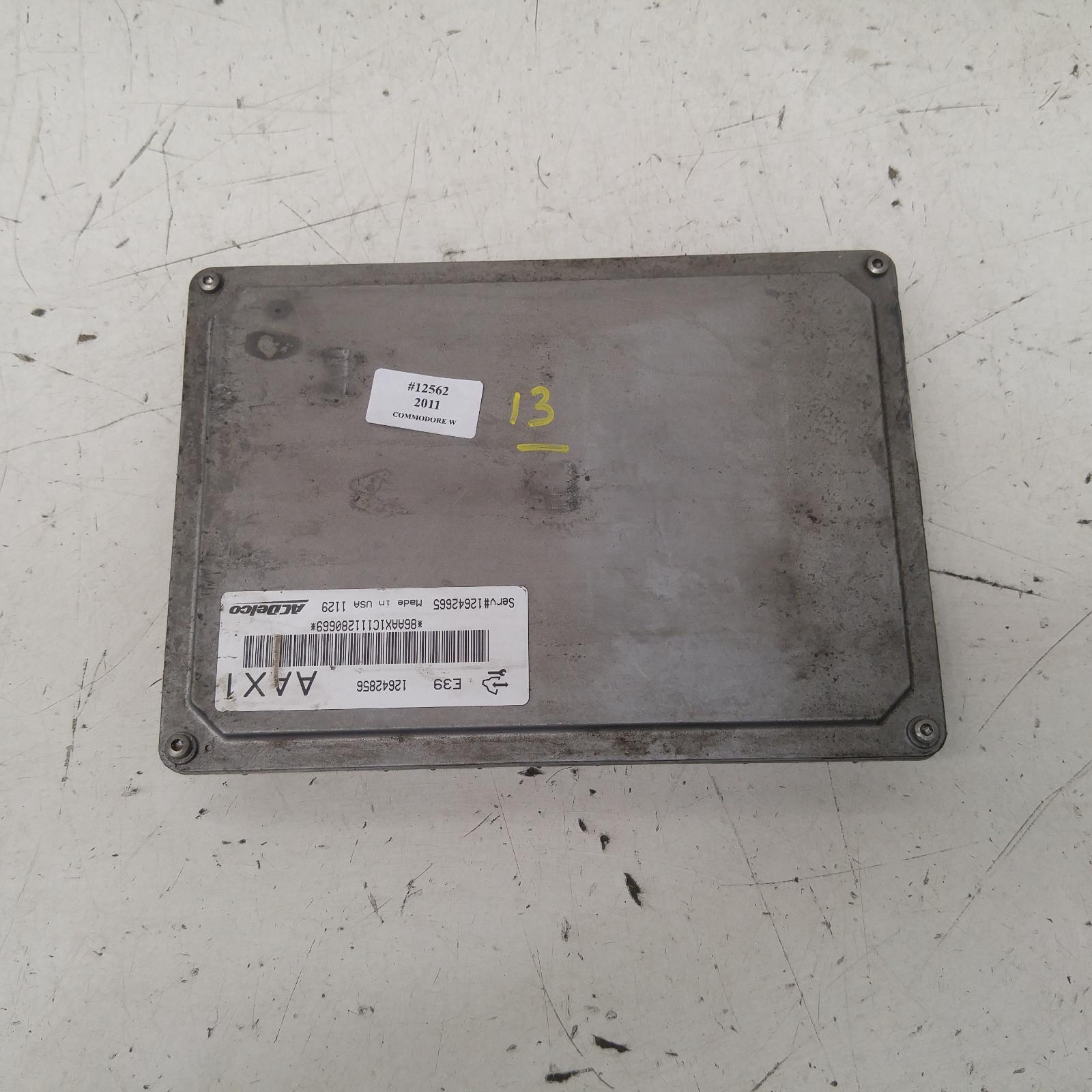 #288521, Used ecu for 2011 commodore| engine ecu, 3.0 v6, ecu only, ve ...