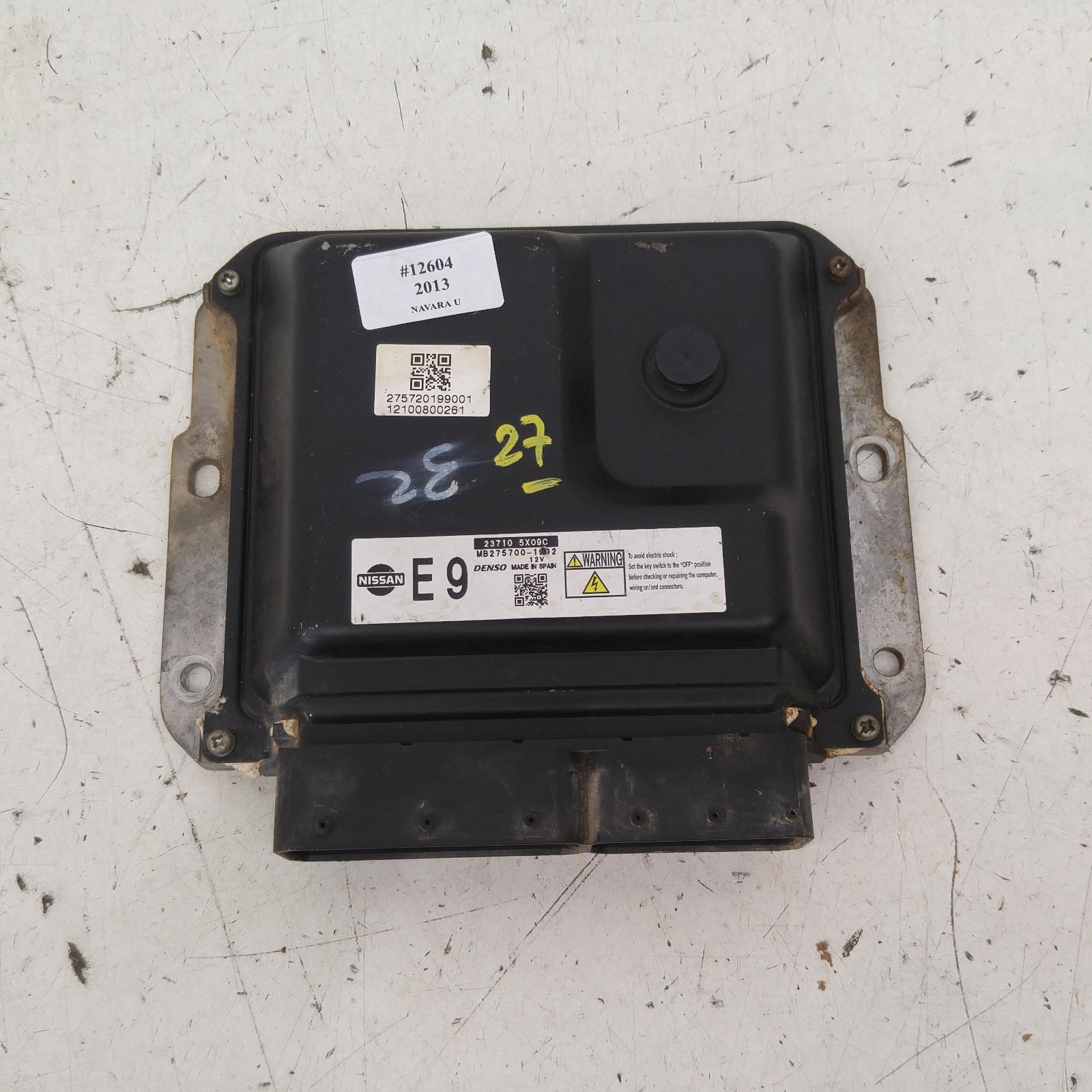 289107 Used Ecu For 2013 Navara D40 vin Vsk Engine Ecu 2 5 289107-used-ecu-for-2013-navara-d40-vin-vsk-engine-ecu-2-5