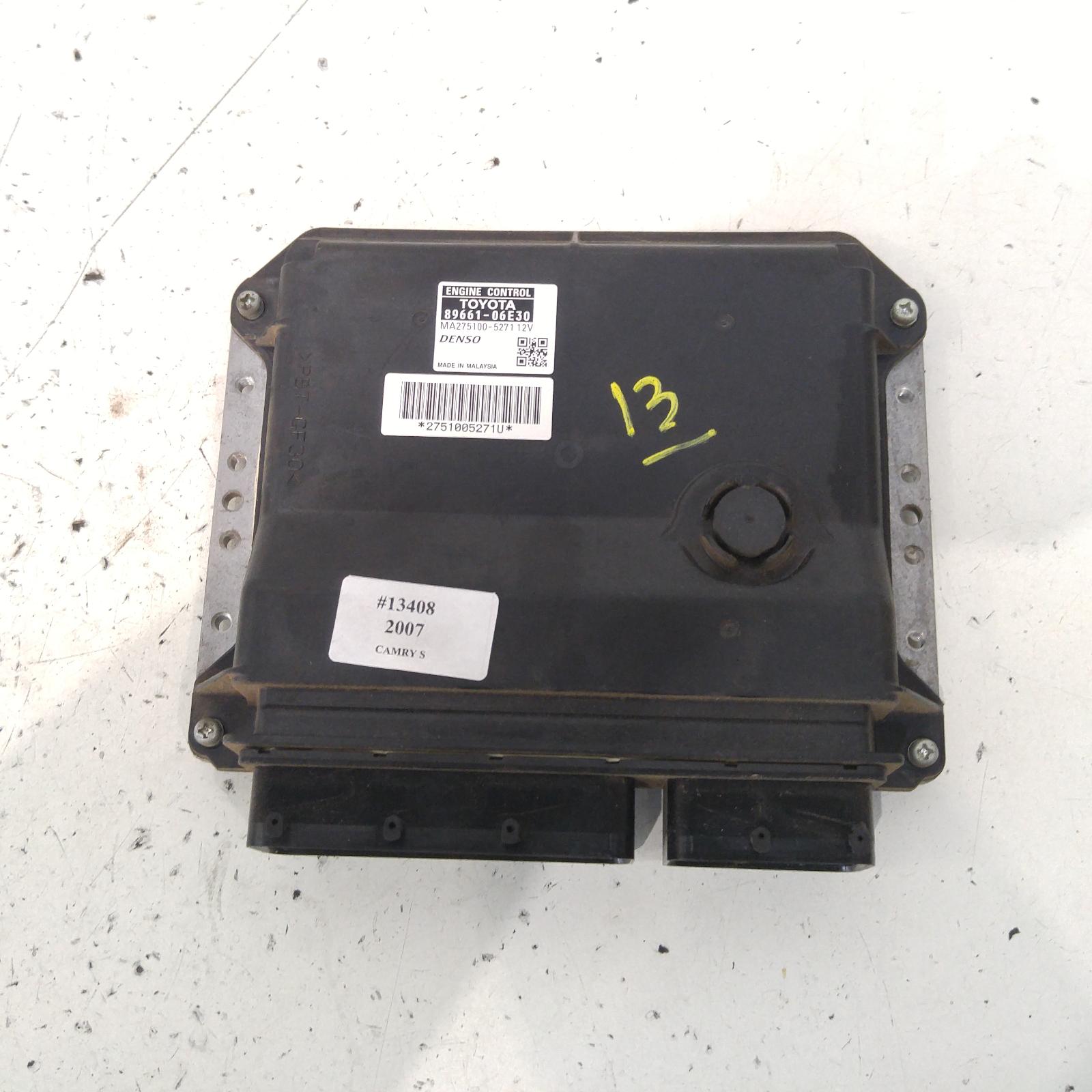 #313800, Used ecu for 2007 Camry| engine ecu, acv40, 2.4, auto t/m, ecu ...