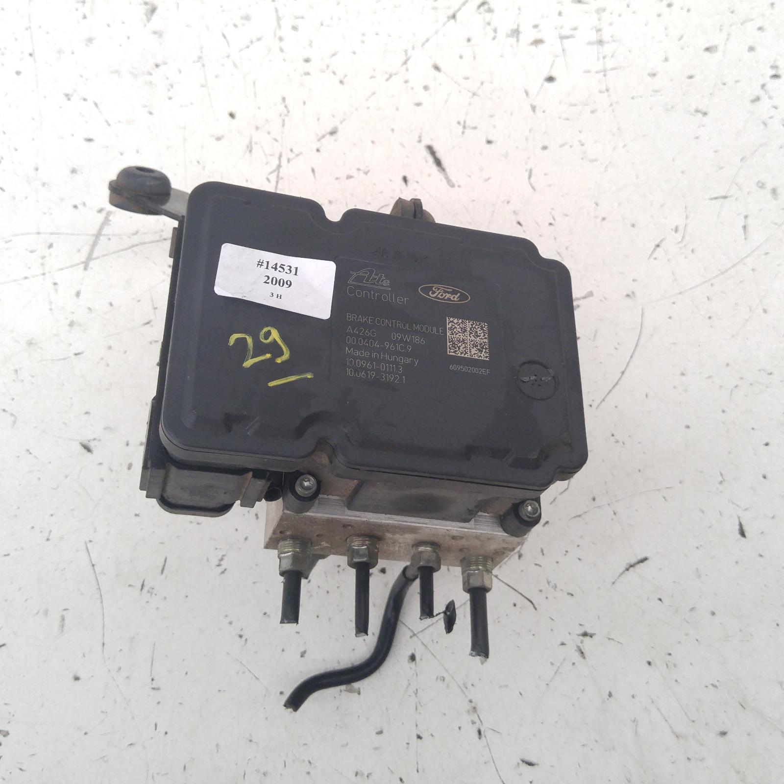 #342166, Used abs pump/modulator for 2009 3| bl, w/ dsc, p/n ...