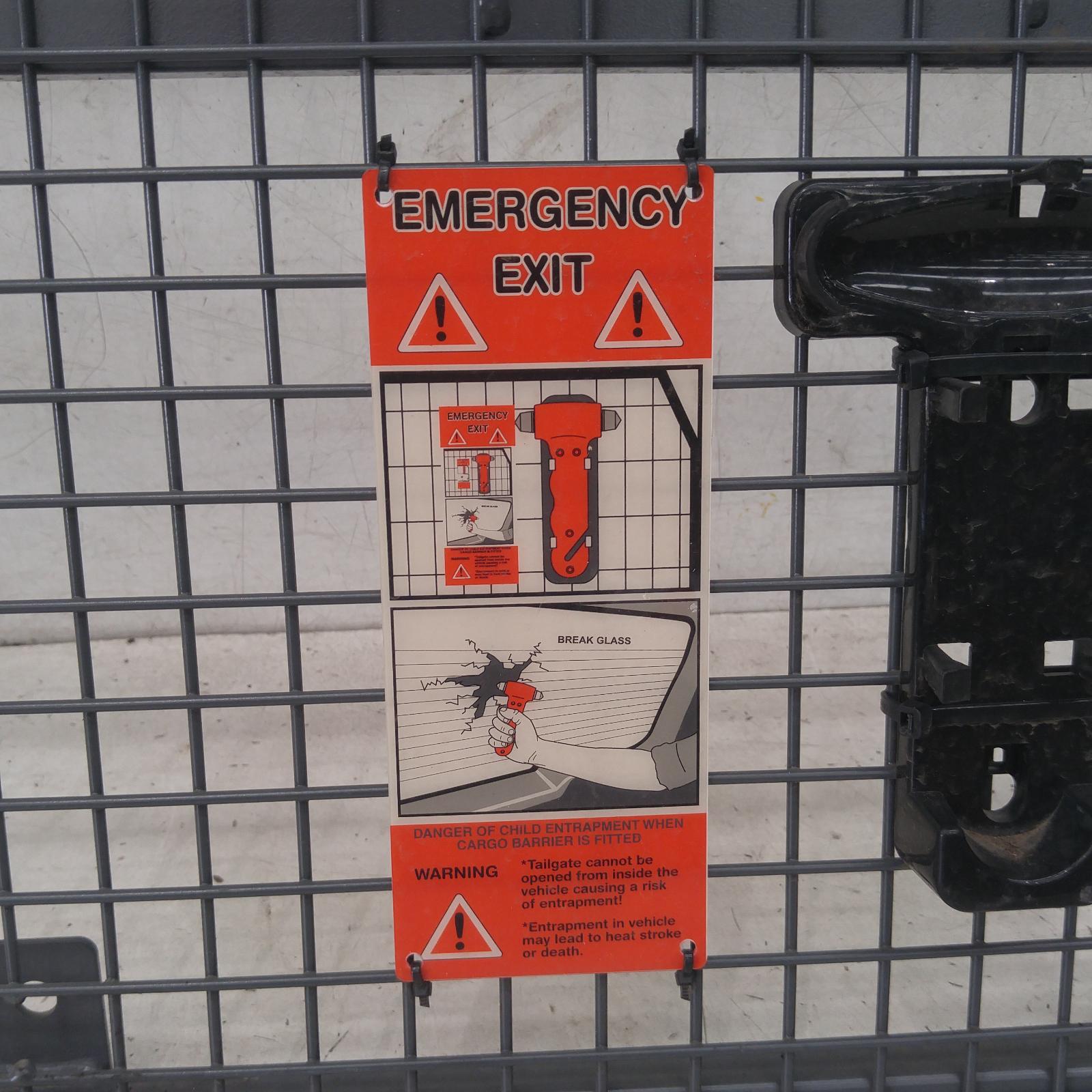 #342639, Used cargo barrier for 2014 outlander| zj, 10/12-03/15