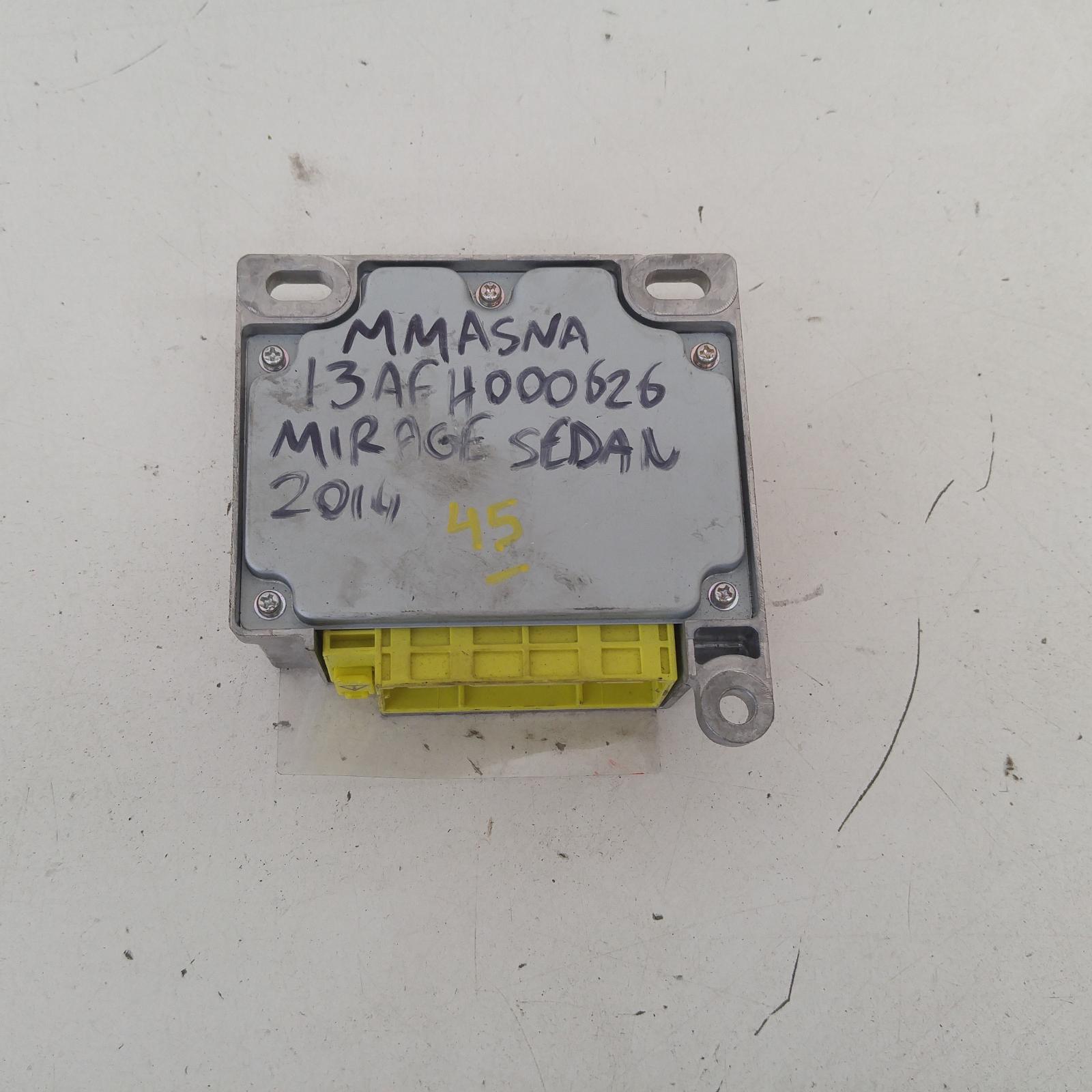 #350853, Used airbag module/sensor for 2014 mirage| module, la, 12/12-01/16