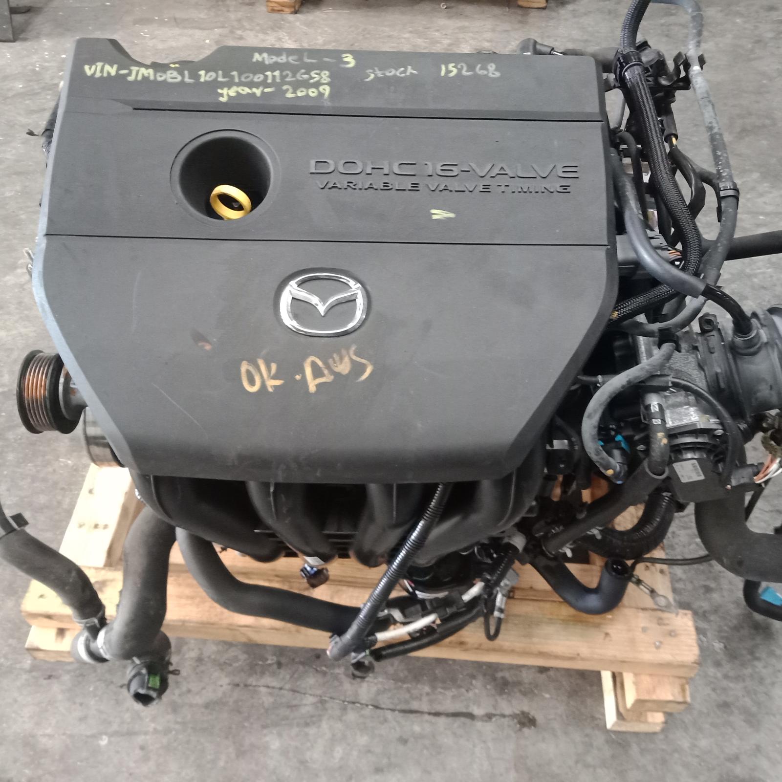 #364822, Used engine for 2009 3| petrol, 2.5, l5 svt, sp25, (8th letter ...