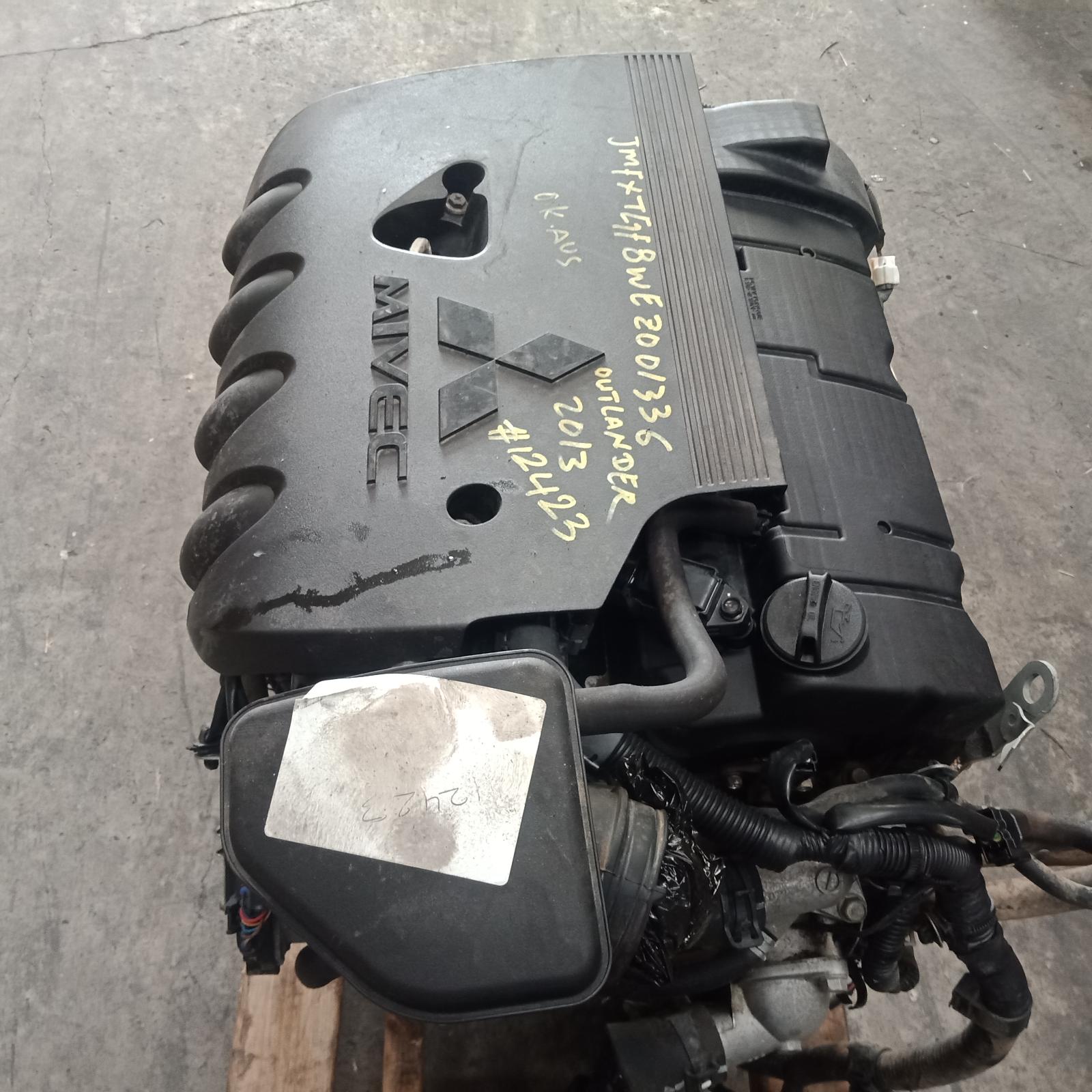 #370446, Used engine for 2013 outlander| petrol, 2.4, 4j12, zj-zl, 10/12-
