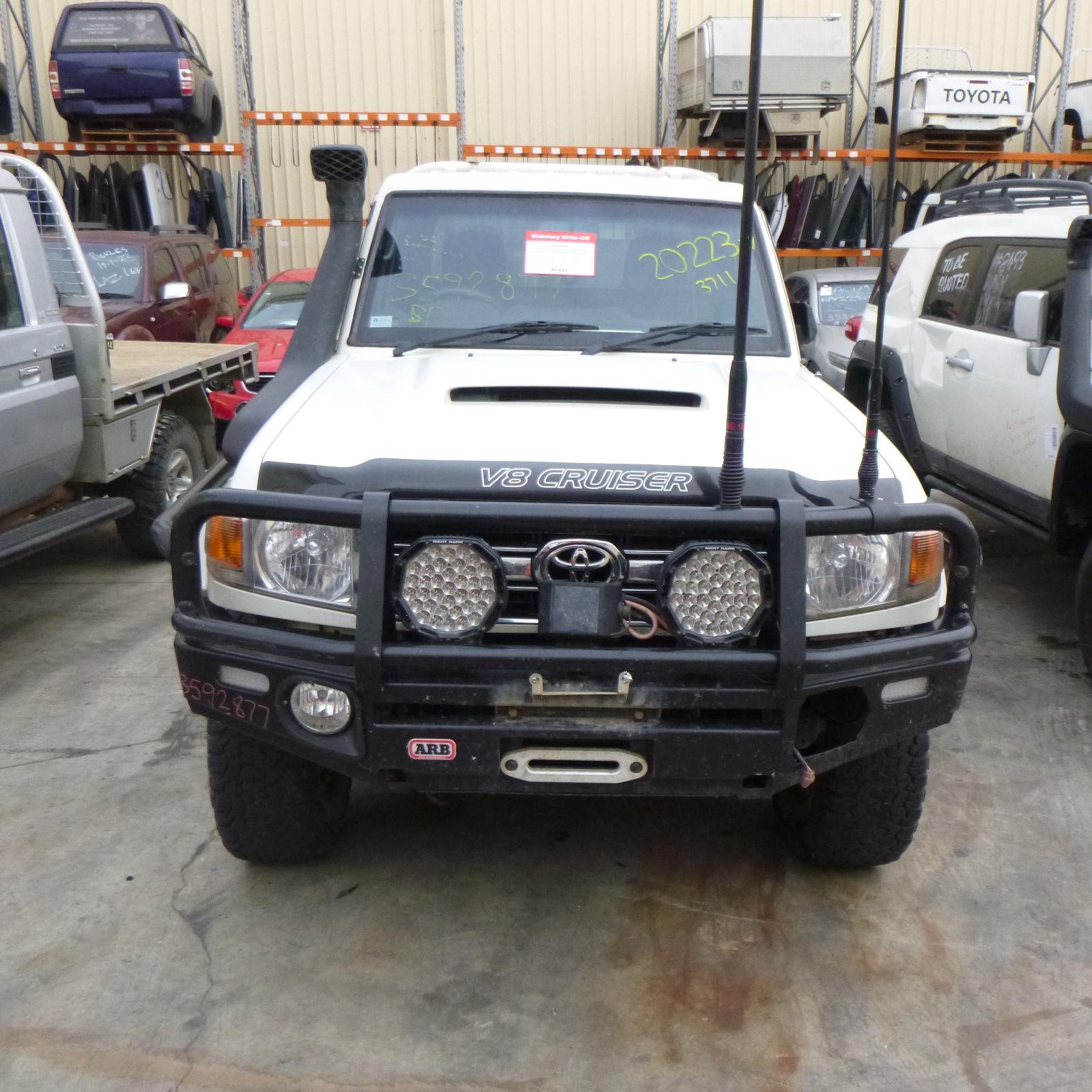 Stock 16940 Toyota landcruiser | 79 series (my07 update), cab chass/ute ...