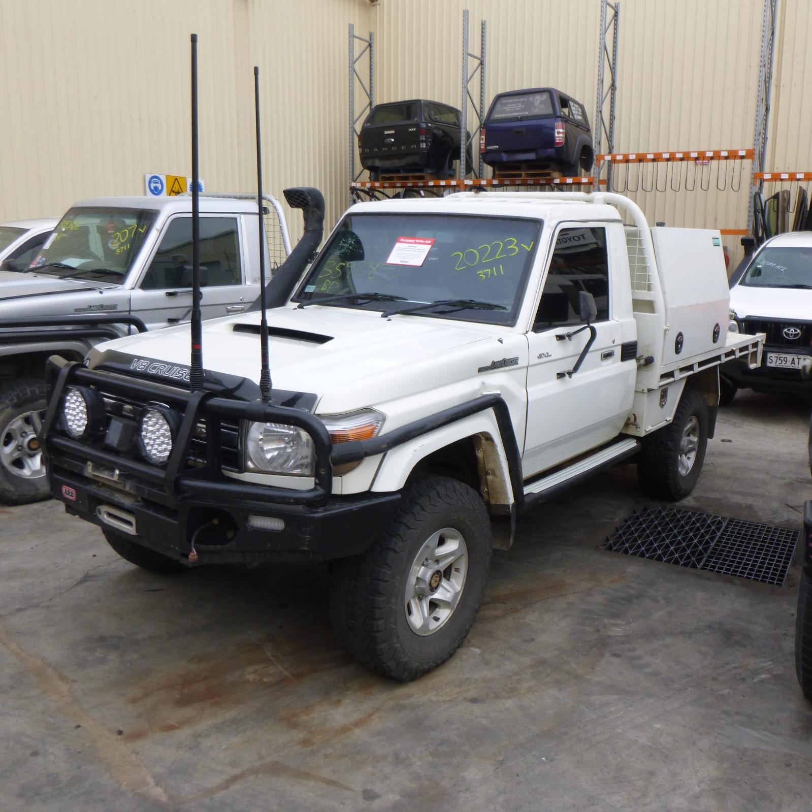 Stock 16940 Toyota landcruiser | 79 series (my07 update), cab chass/ute ...