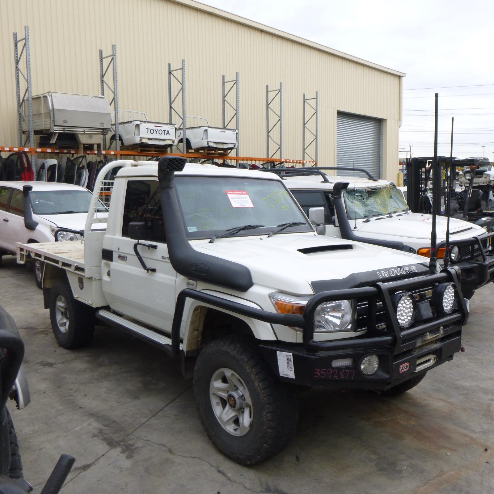 Stock 16940 Toyota landcruiser | 79 series (my07 update), cab chass/ute ...