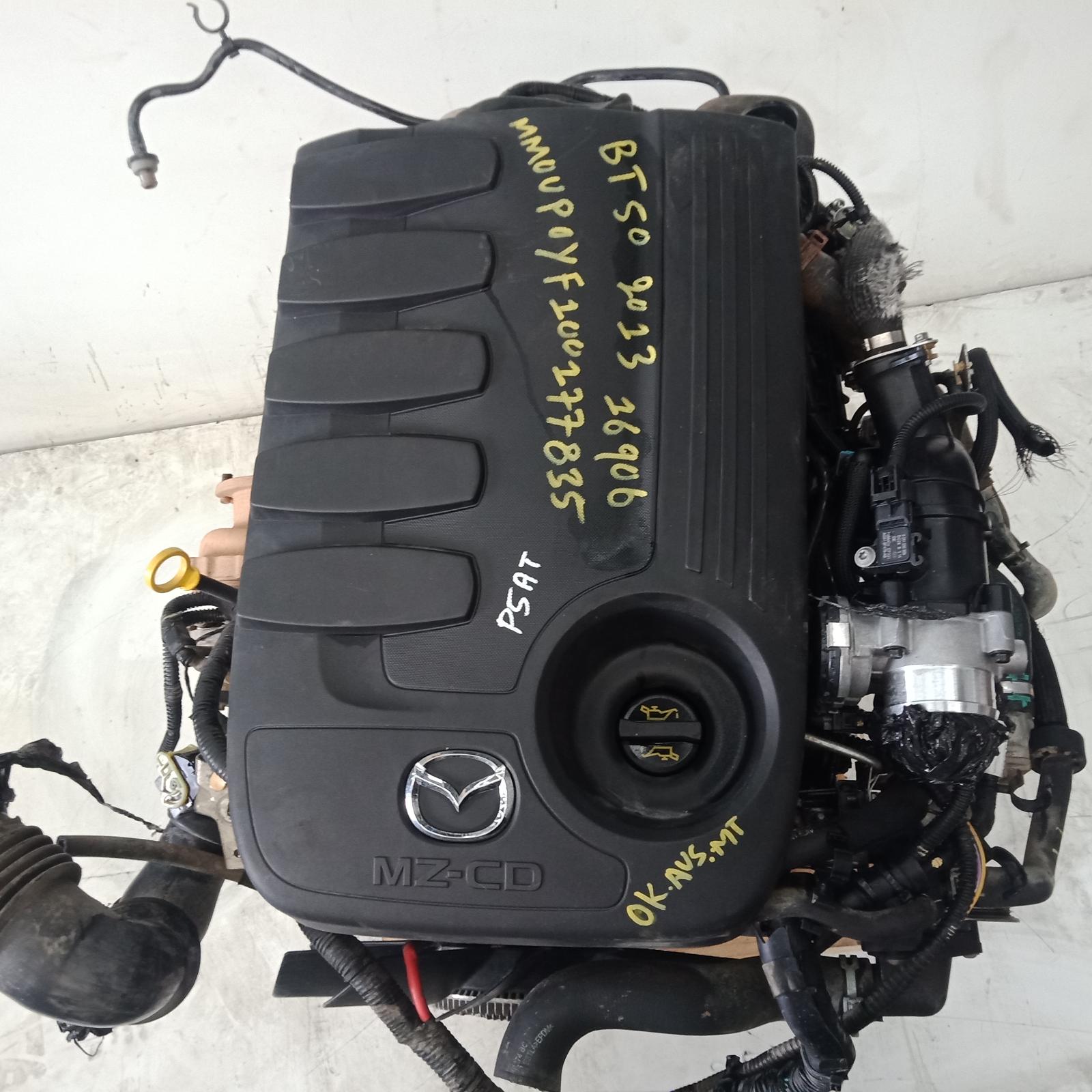 #425273, Used engine for 2013 bt50| diesel, 3.2, p5at, turbo, up-ur, 10 ...