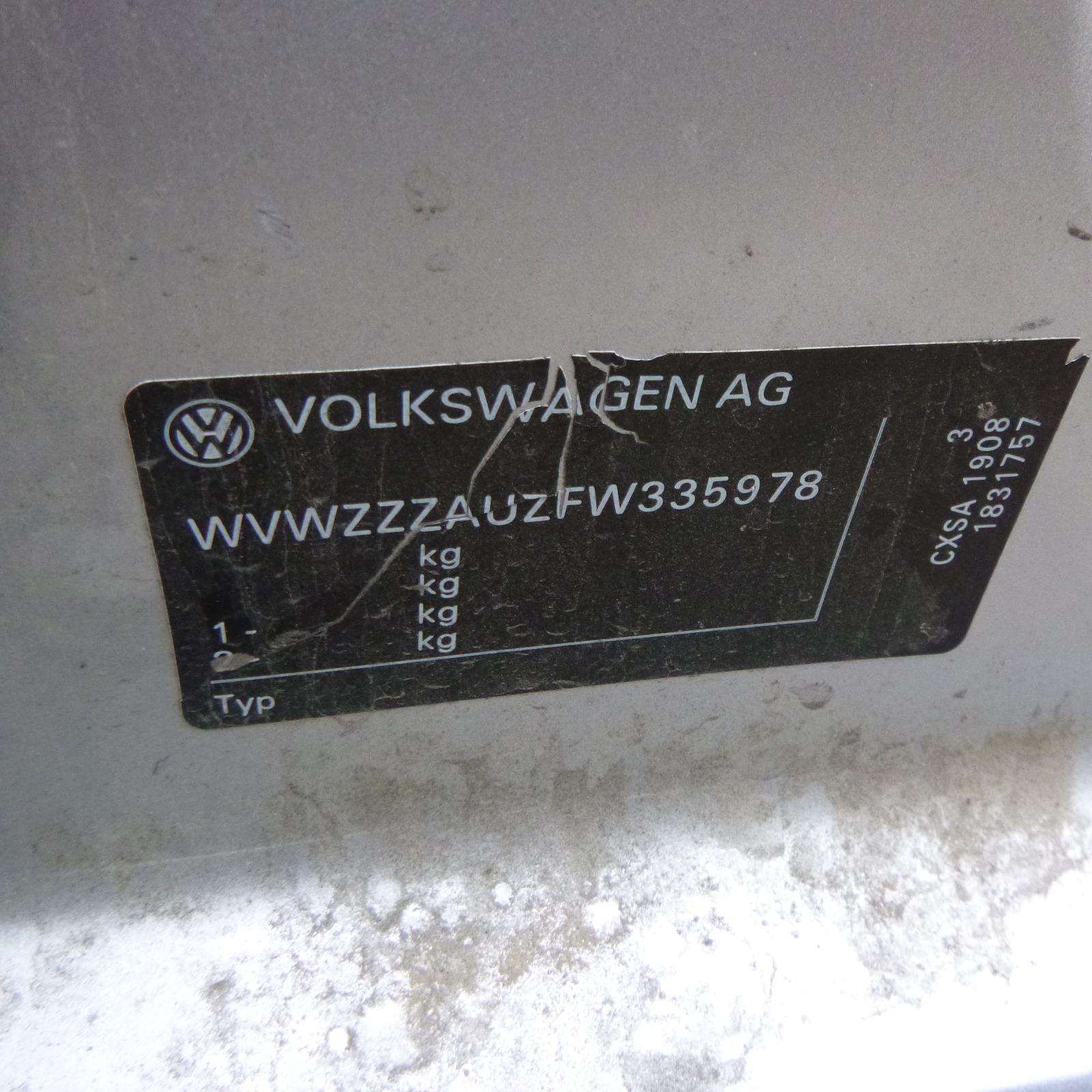 Stock 17101 Volkswagen golf | gen 7, 5dr hatch, 03/13-08/20