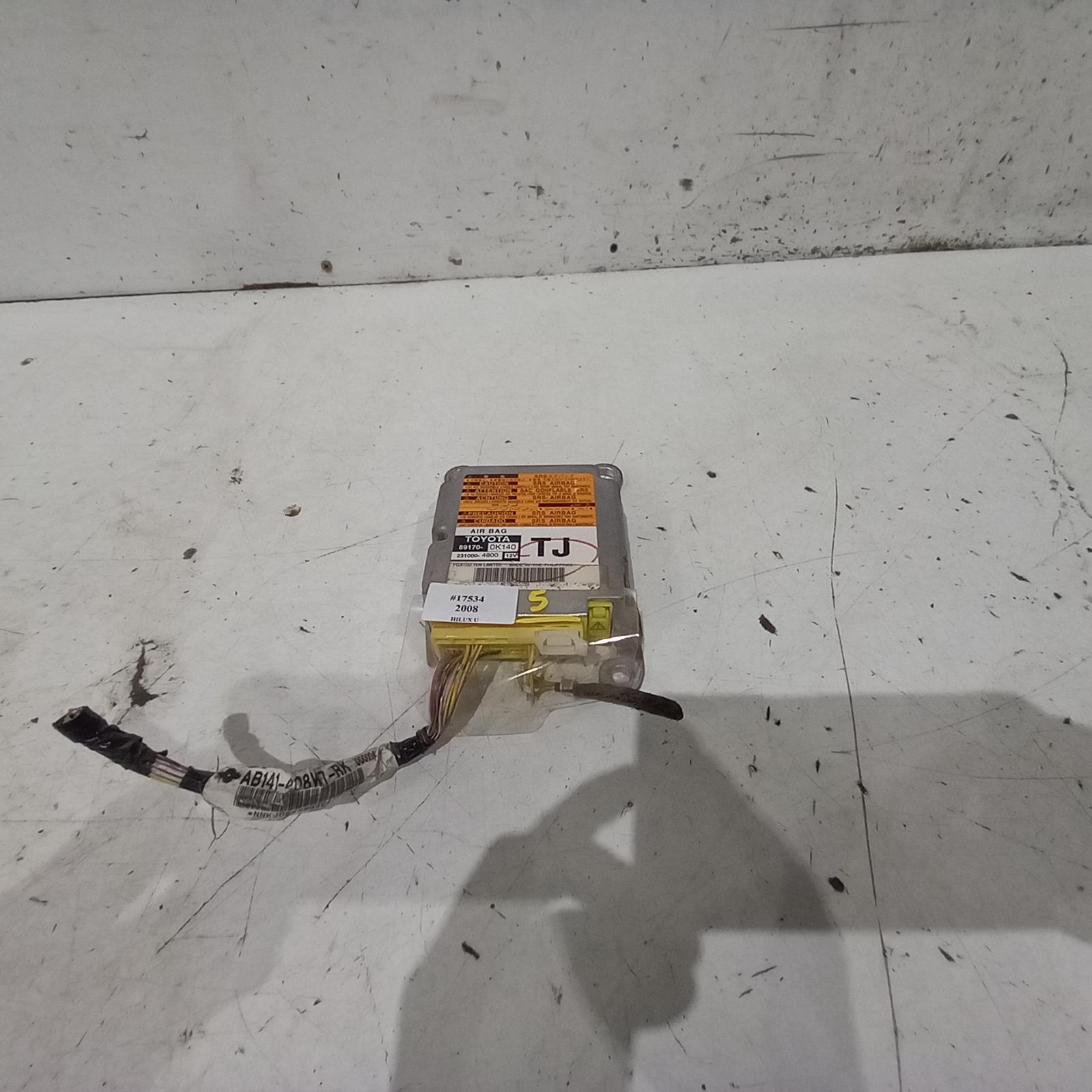 #458679, Used airbag module/sensor for 2008 hilux| module, p/n ...