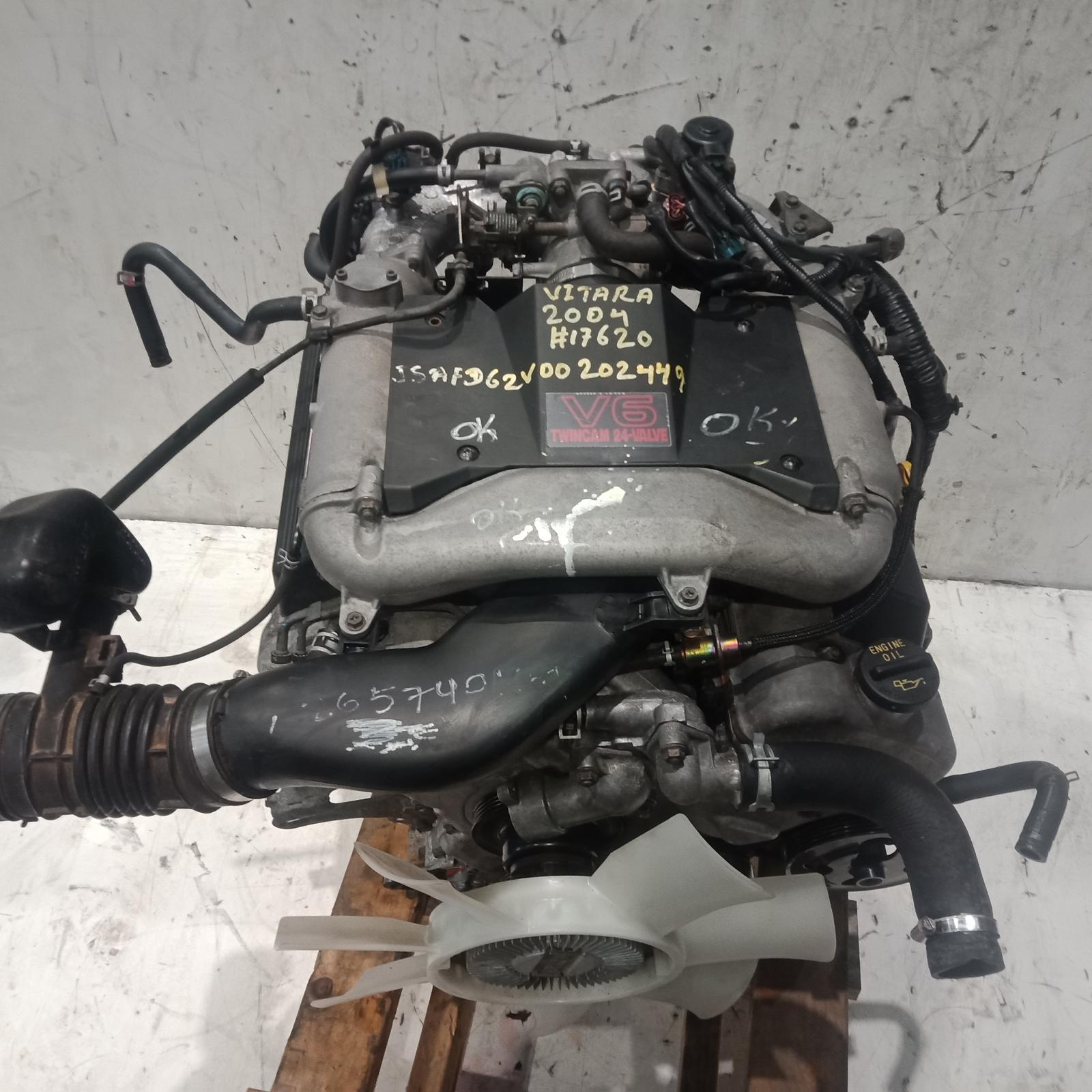 #460226, Used engine for 2004 vitara| petrol, 2.5 v6, h25a, efi, grand ...