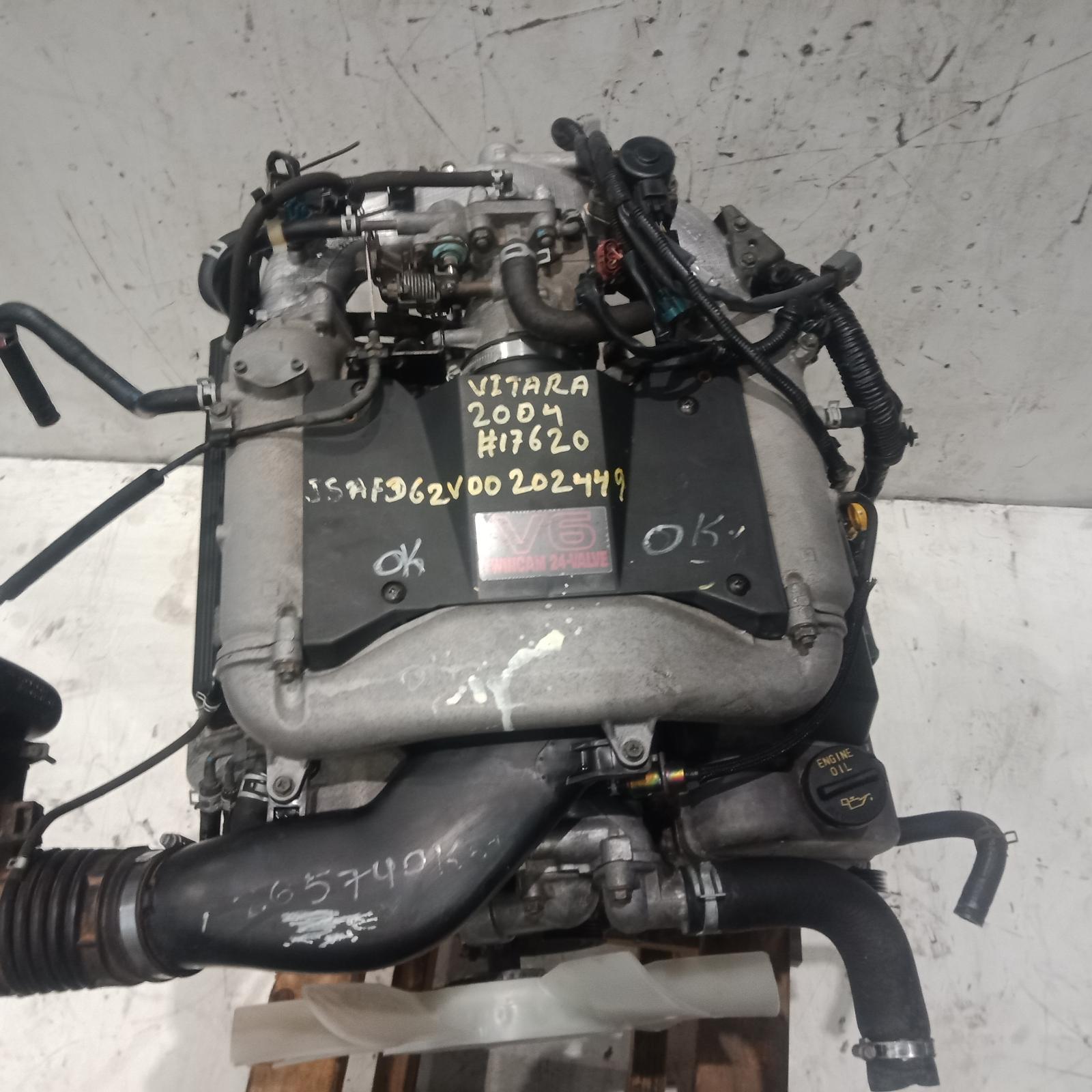 #460226, Used engine for 2004 vitara| petrol, 2.5 v6, h25a, efi, grand ...