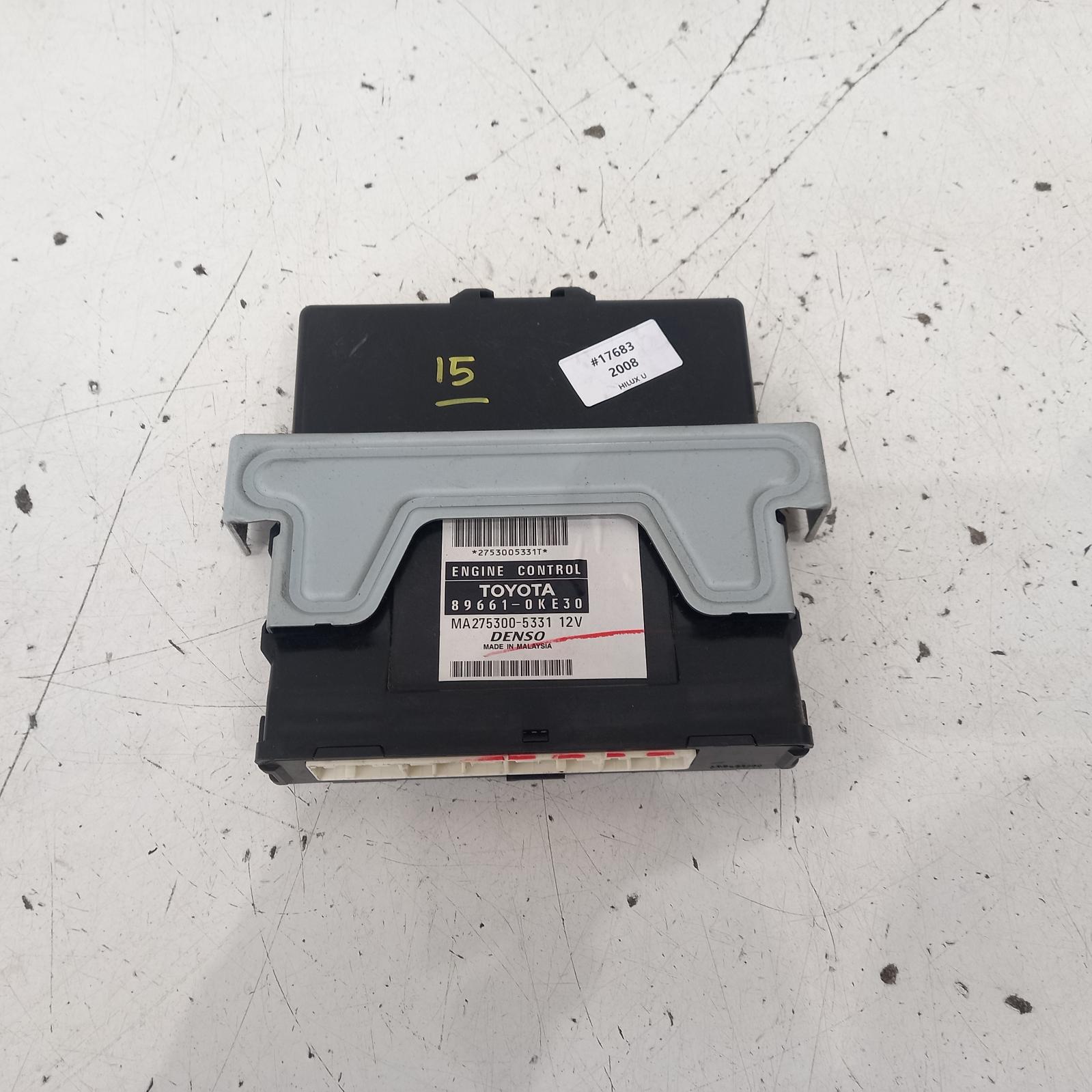 #462225, Used ecu for 2008 hilux| engine ecu, 2.7, 2tr-fe, petrol, auto ...