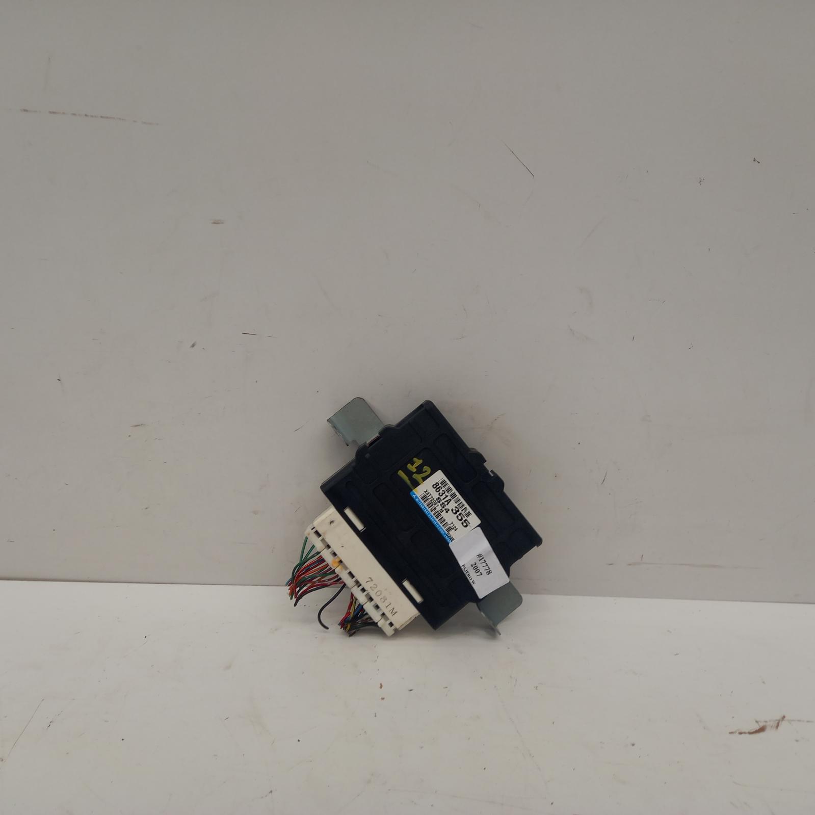 #465343, Used ecu for 2007 pajero| 4wd control module, ns-nw, 11/06-08/14