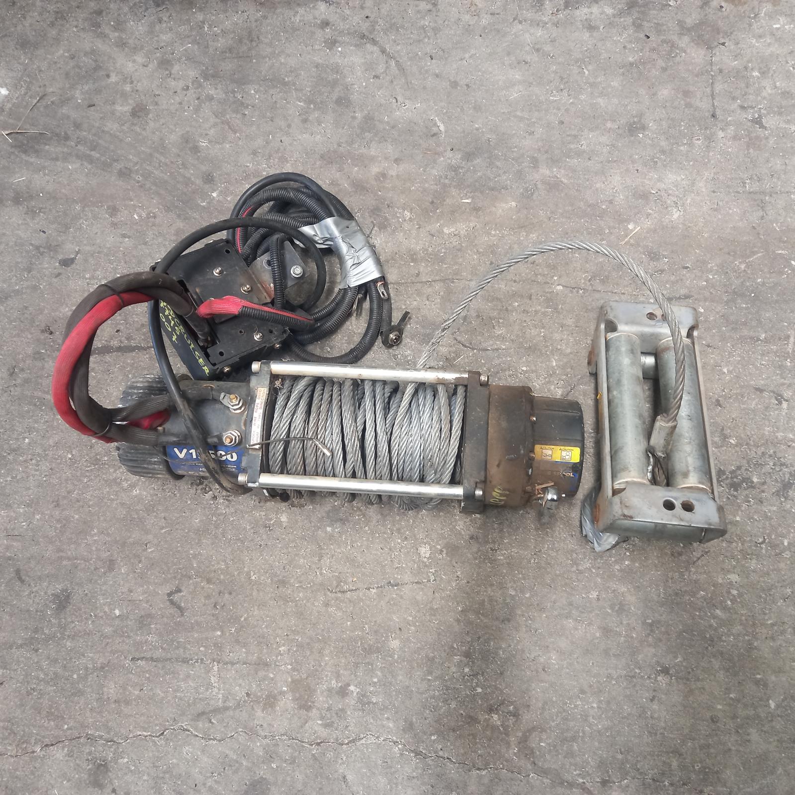 #474133, Used power winch for 2007 landcruiser| aftermarket winch, 60 ...