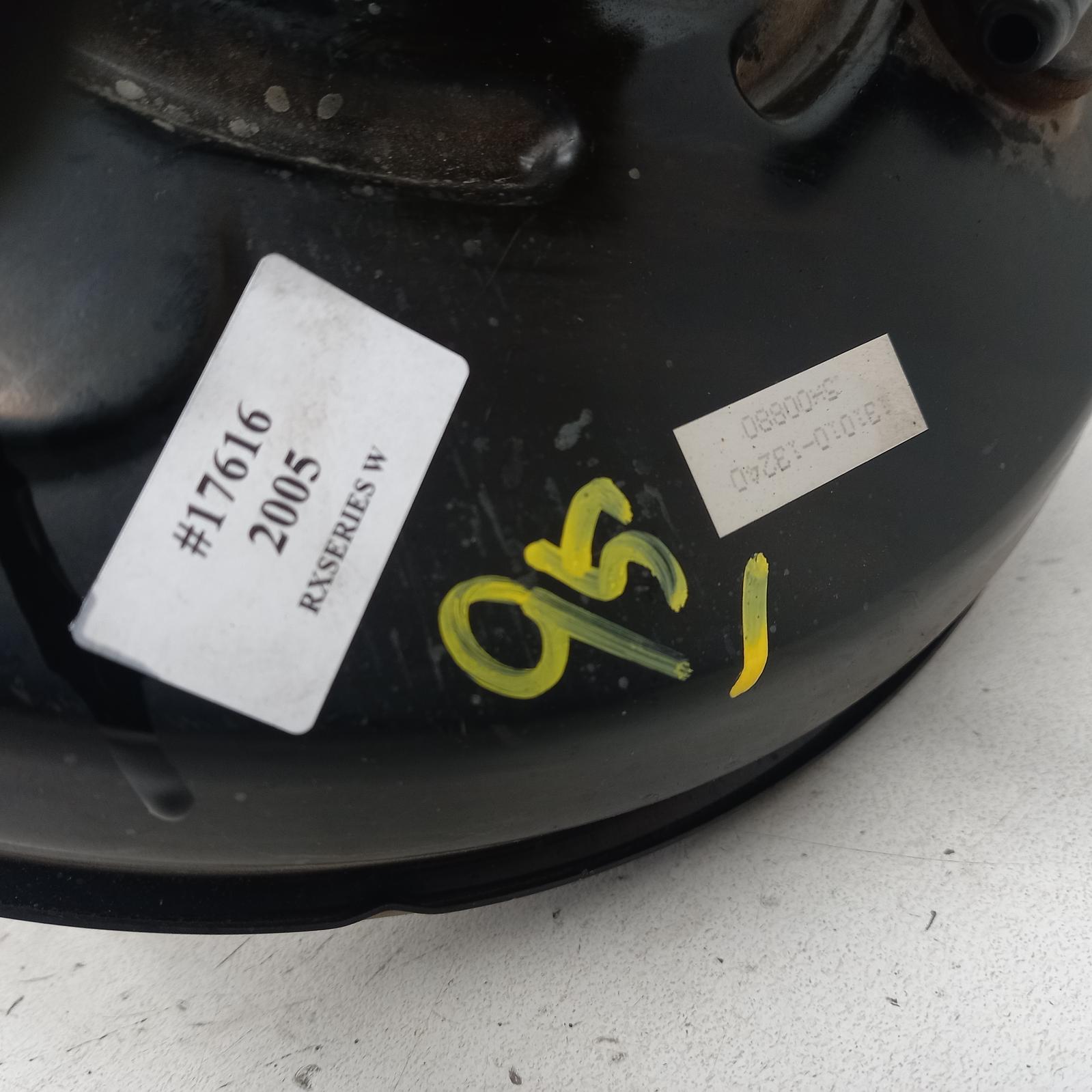 #490107, Used brake booster for 2005 rxseries| petrol, 3.3, 3mz, mcu3 ...