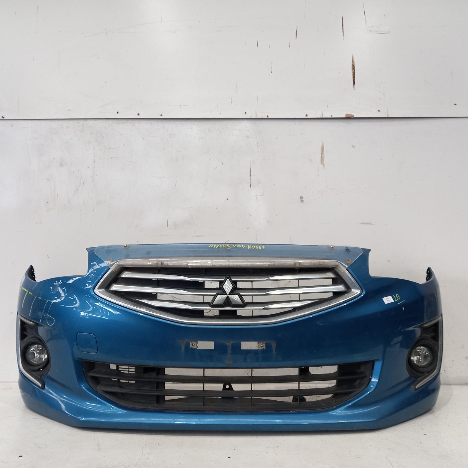 #498193, Used bumper front for 2015 mirage| bumper bar, sedan, la, 07/ ...