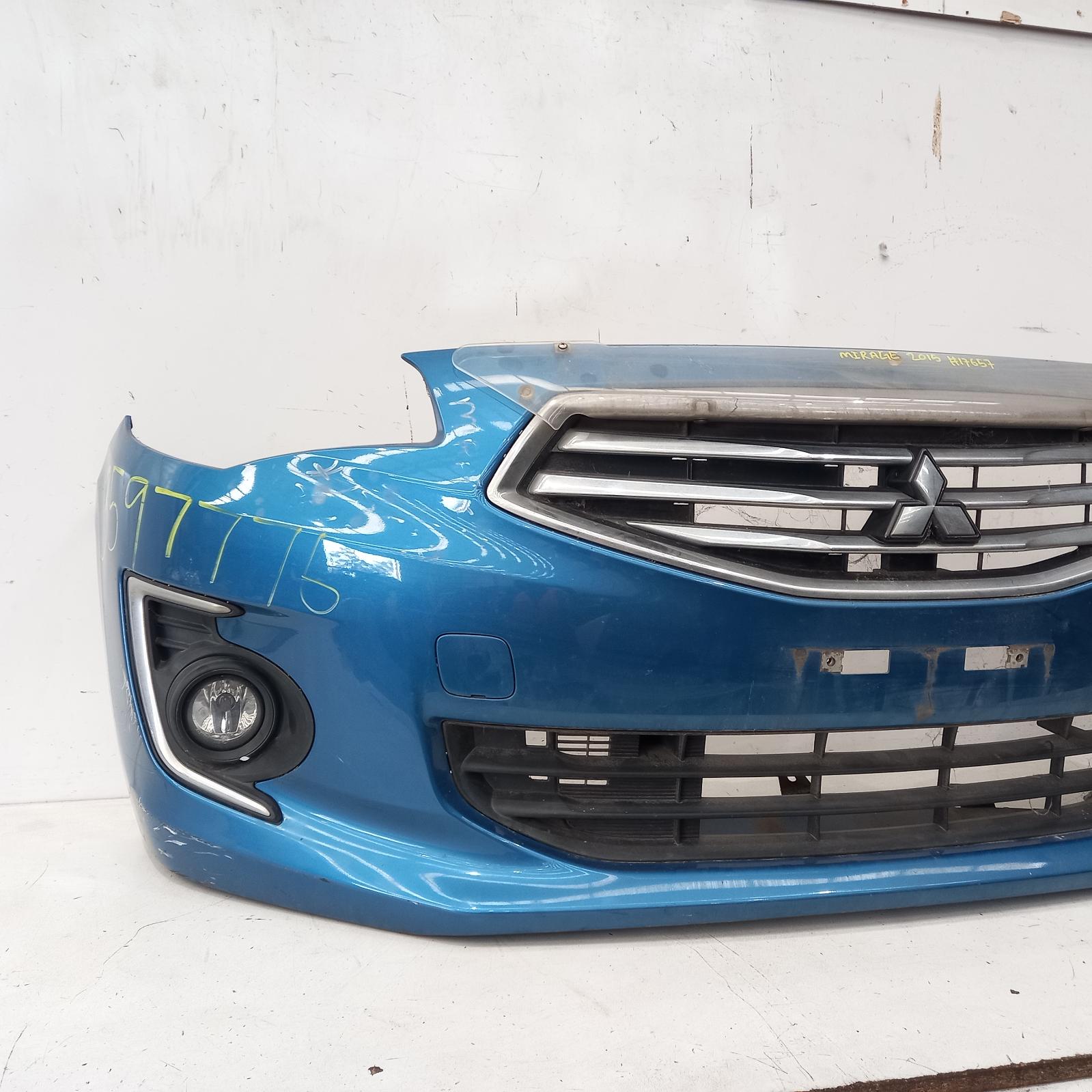 #498193, Used bumper front for 2015 mirage| bumper bar, sedan, la, 07/ ...