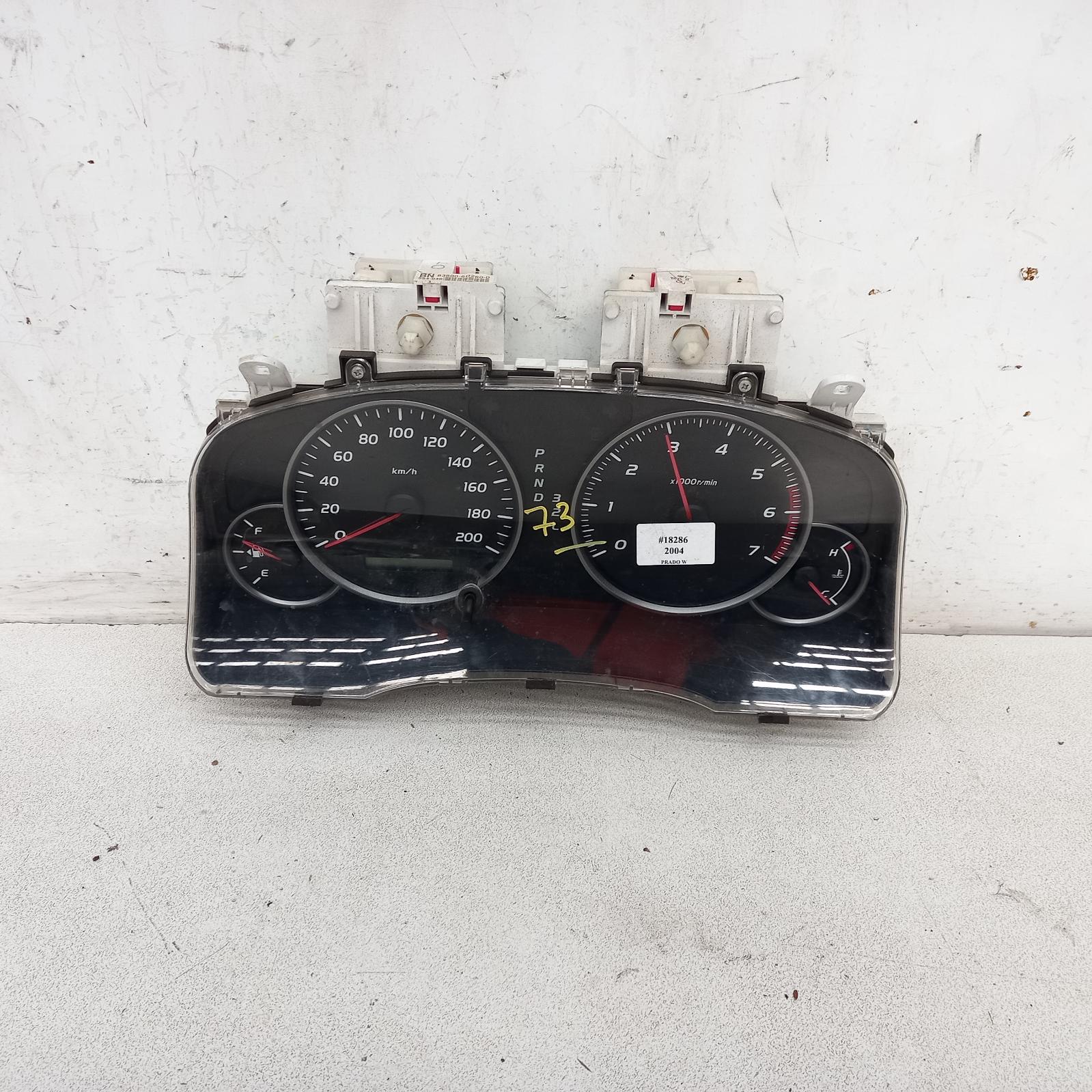 #512319, Used instrument cluster for 2004 prado| instrument cluster ...