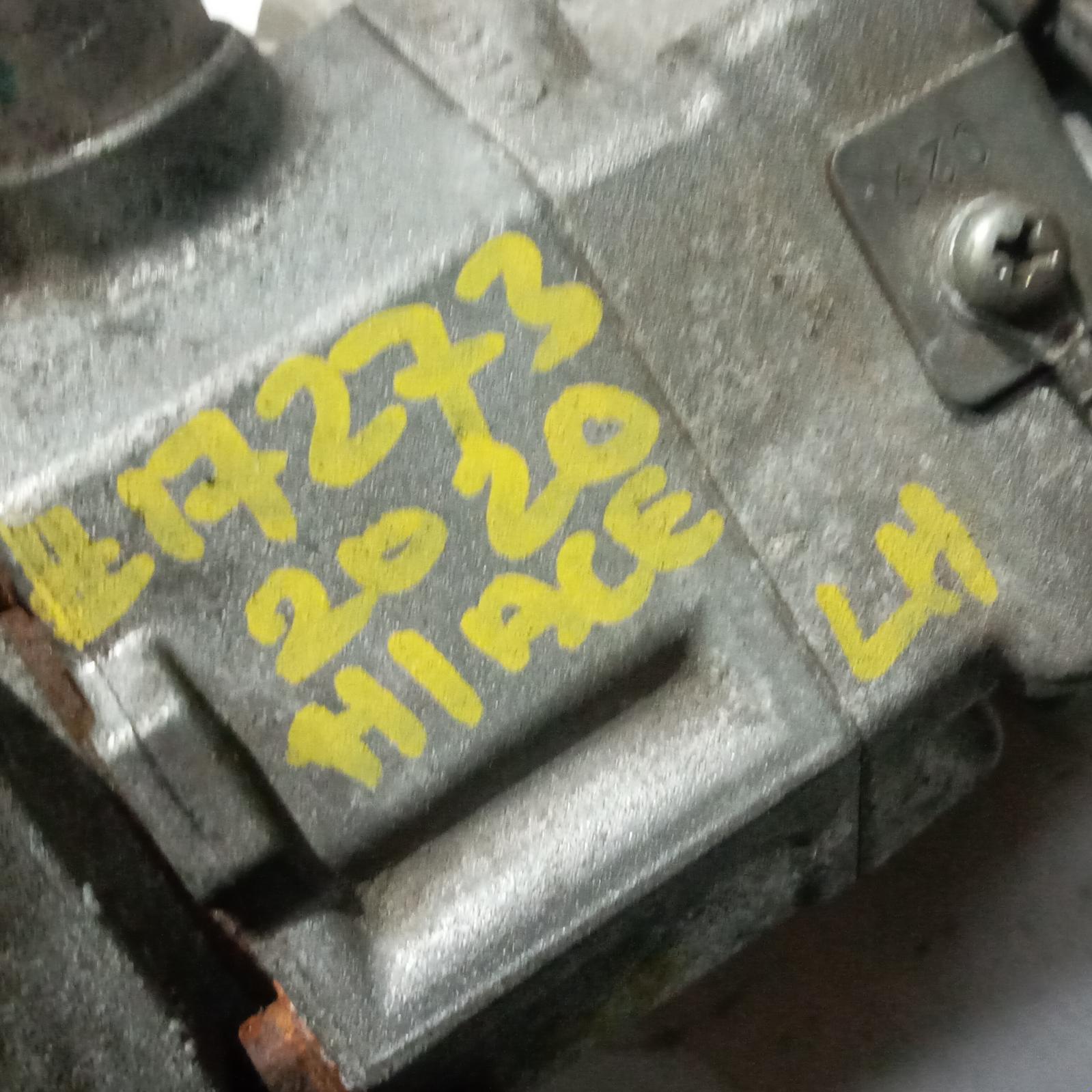 #521997, Used aircon compressor for 2020 hiace| 300 series, 2.8, diesel ...