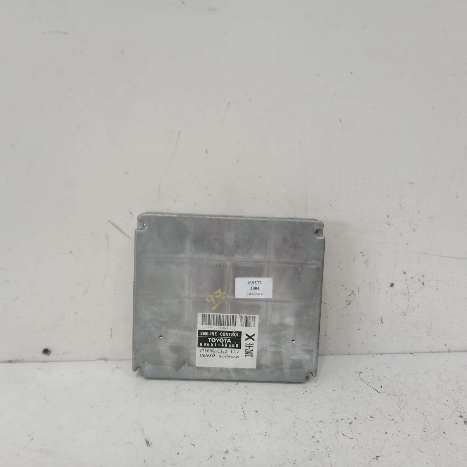 #564978, Used ecu for 2004 rxseries| engine ecu, 3.3, 3mz, petrol ...