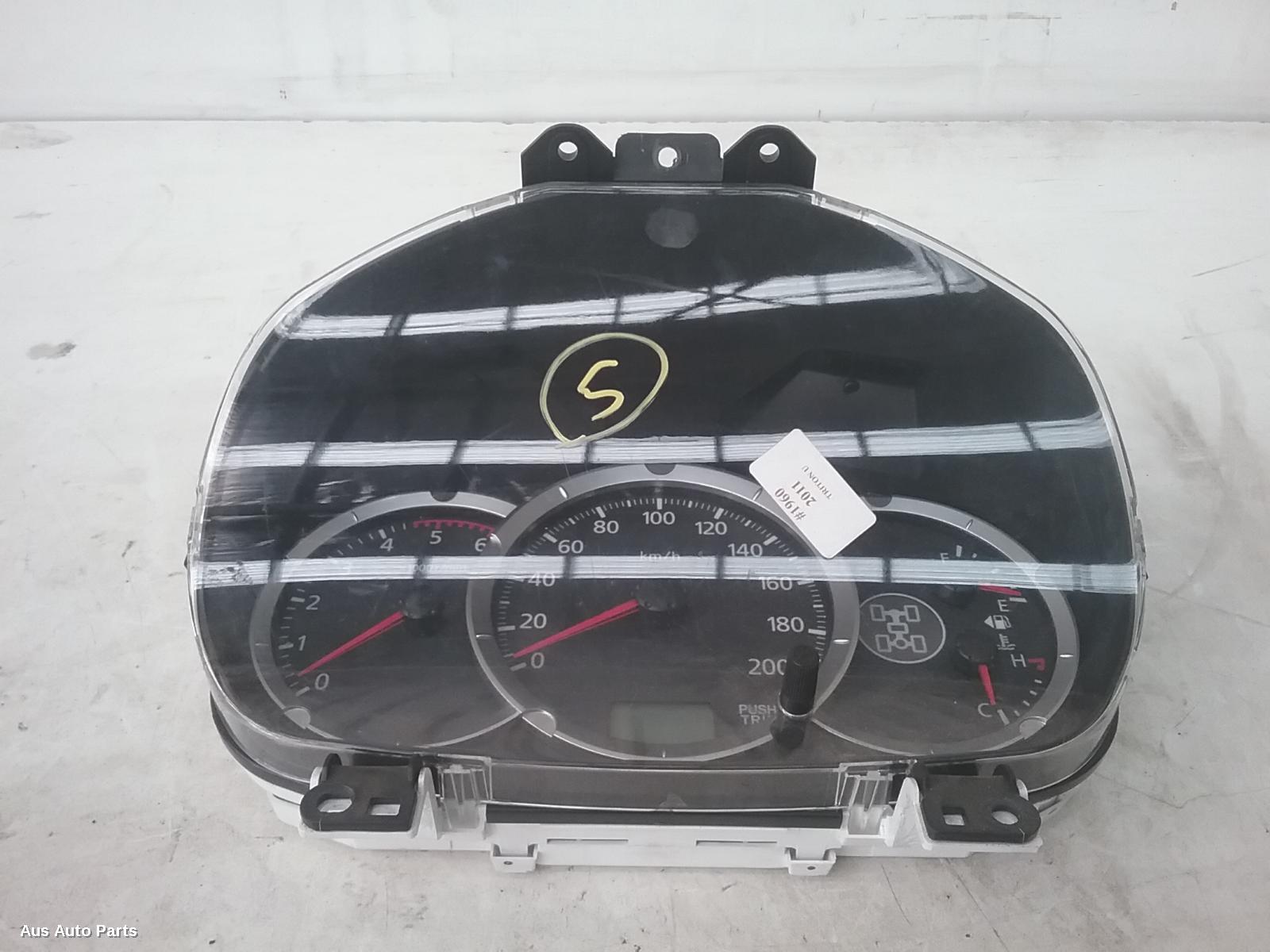 #64360, Used instrument cluster for 2011 triton| instrument cluster ...