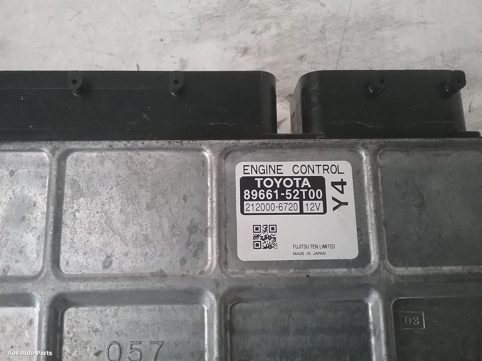 #64235, Used ecu for 2011 yaris| engine ecu, 1.3, 2nz, auto, ecu only ...